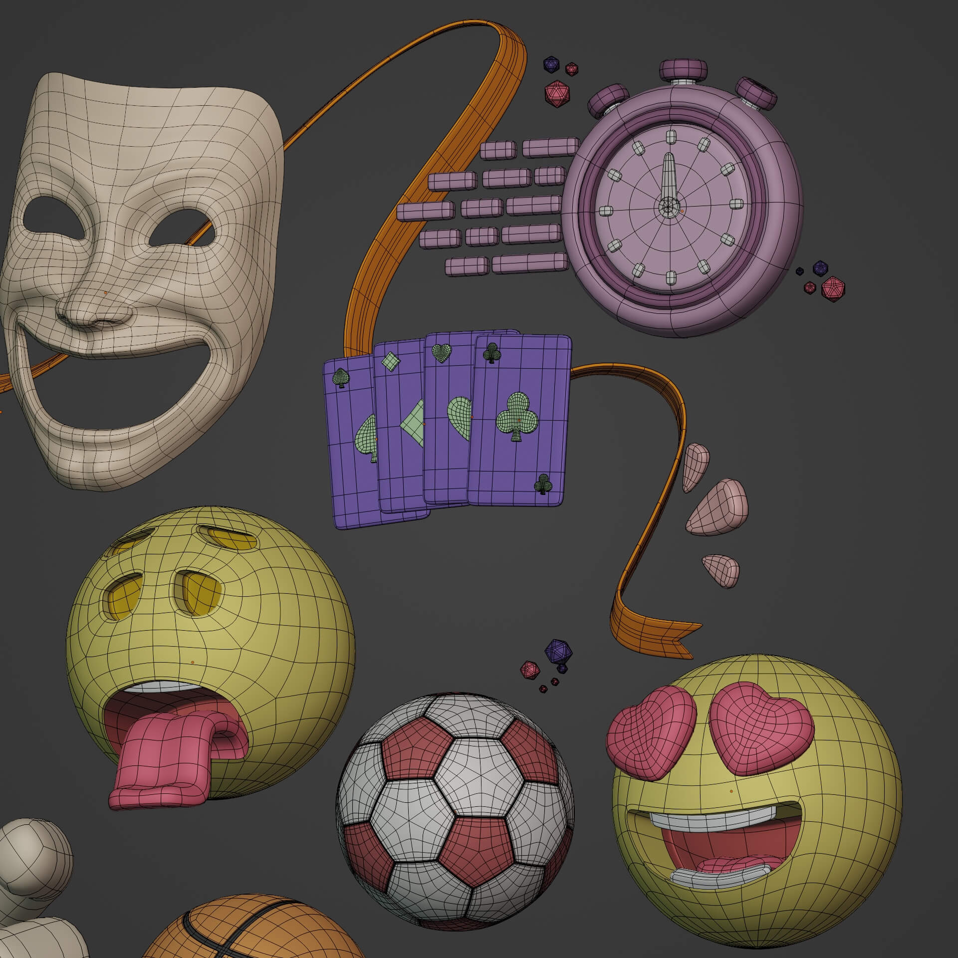 Cartoon Pack - 3D Model by Ocstard