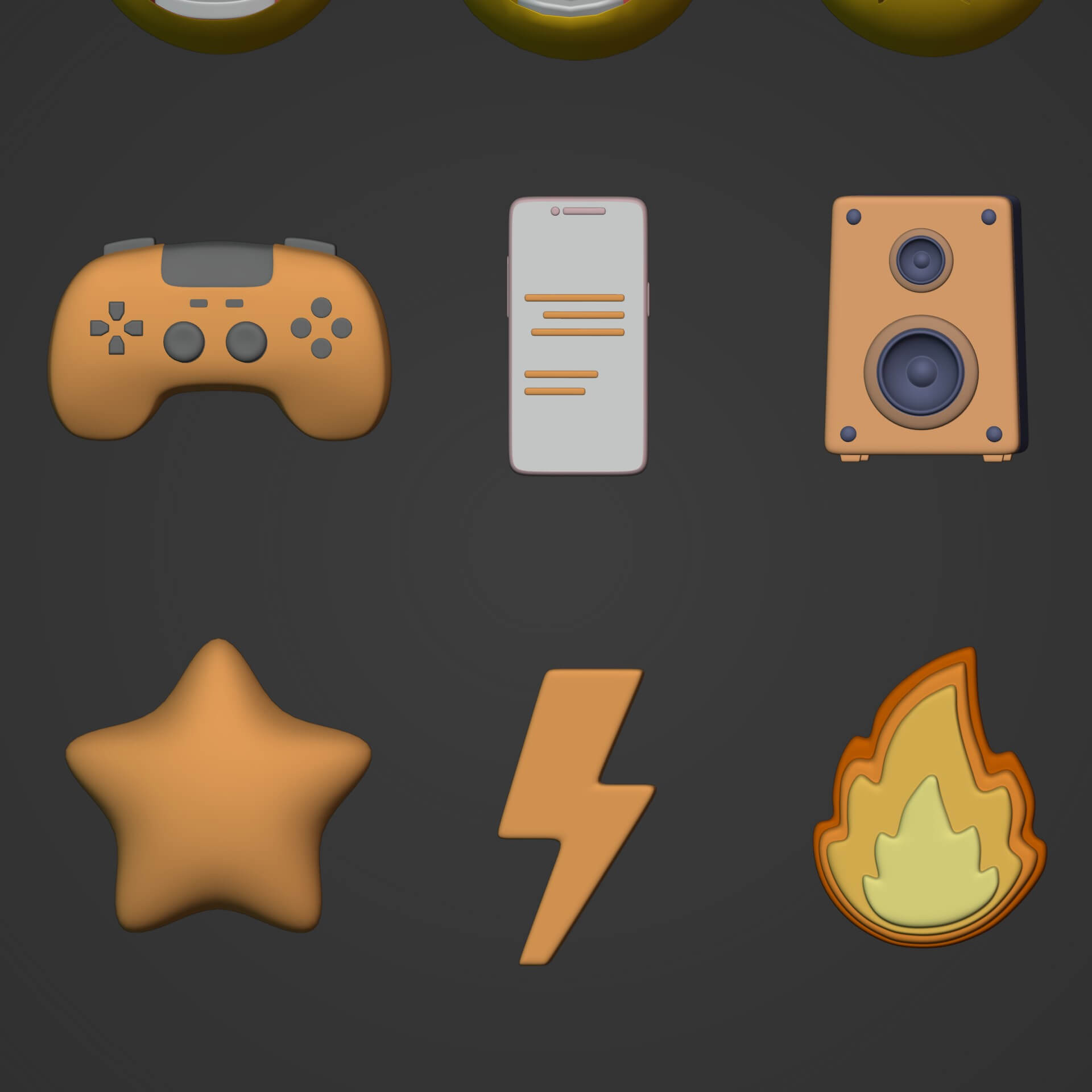 Cartoon Pack - 3D Model by Ocstard