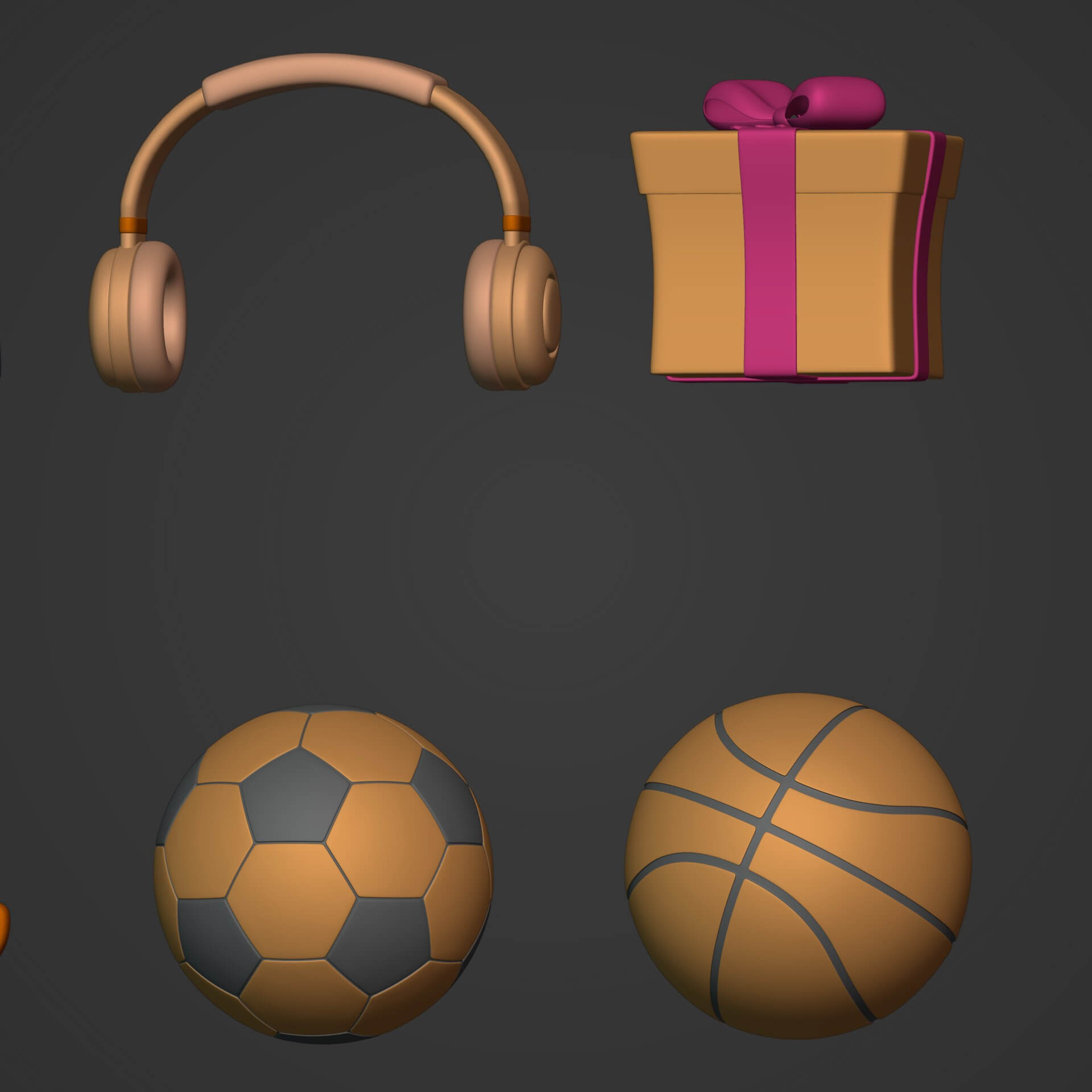 Cartoon Pack - 3D Model by Ocstard