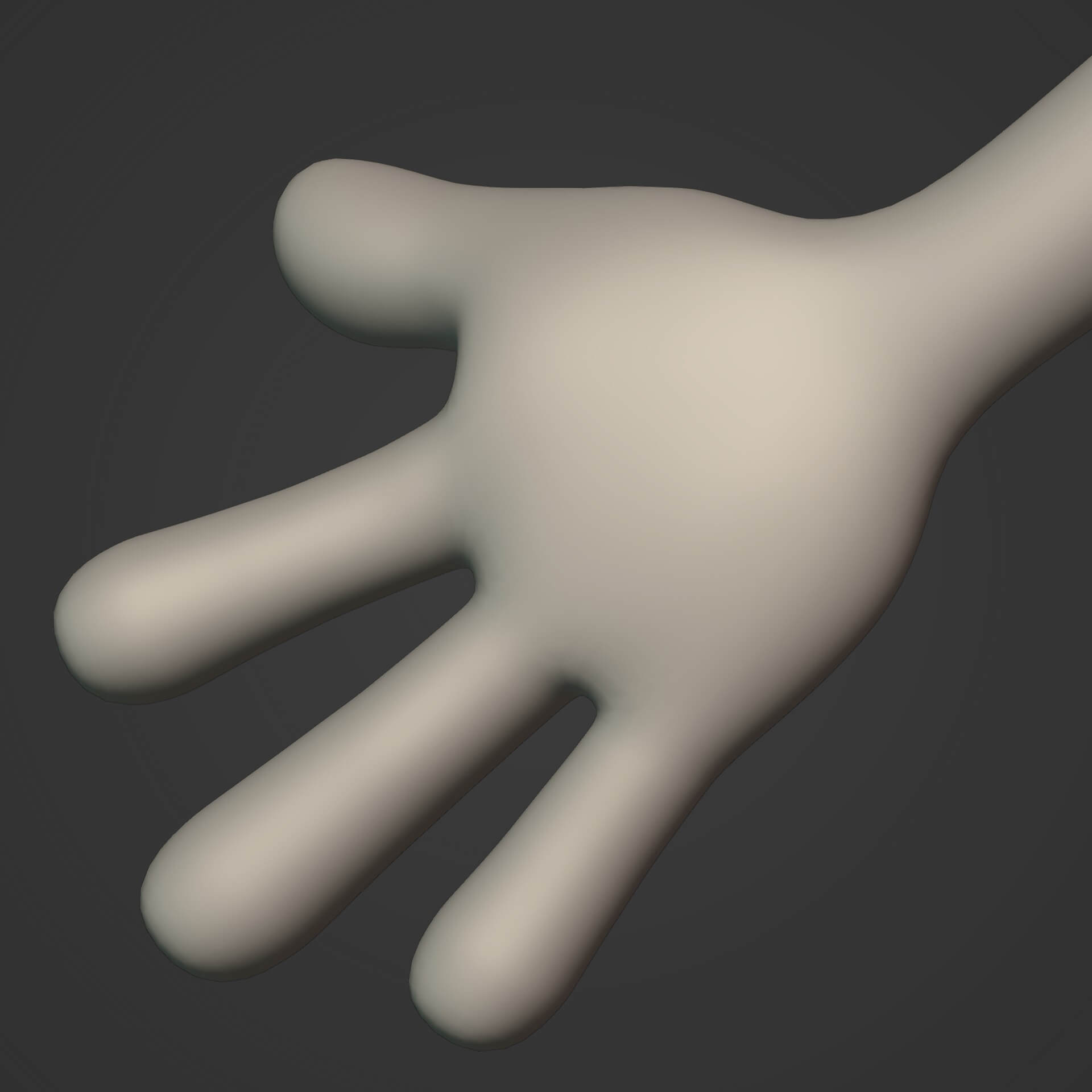 Cartoon Stickman - 3D Model by Ocstard