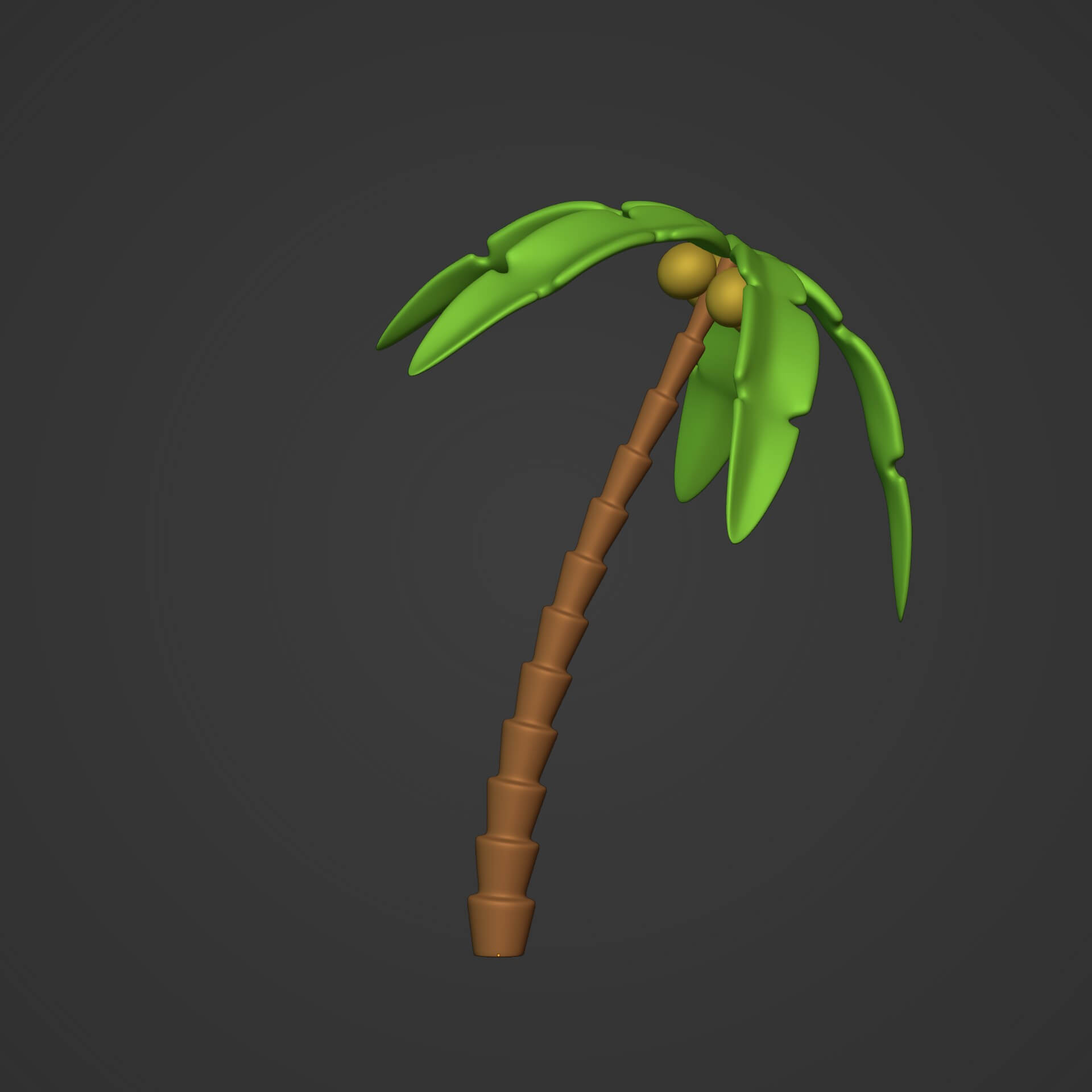 Cartoon Trees Pack - 3D Model by Ocstard