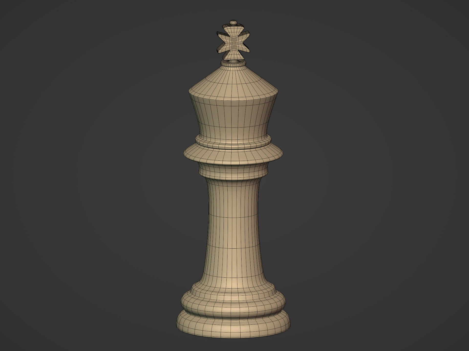 Chess Set and Board - 3D Model by Ocstard