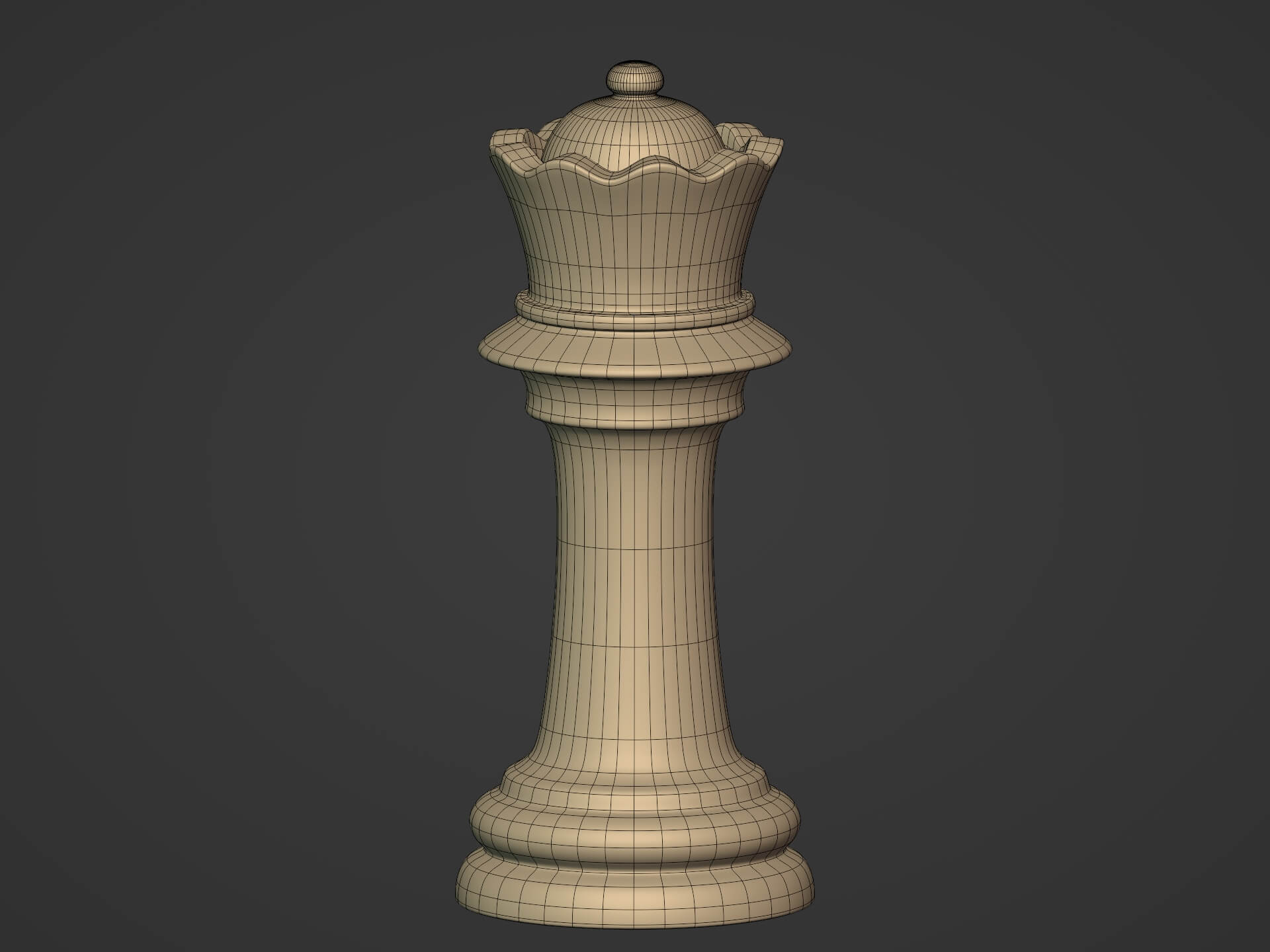 Chess Set and Board - 3D Model by Ocstard