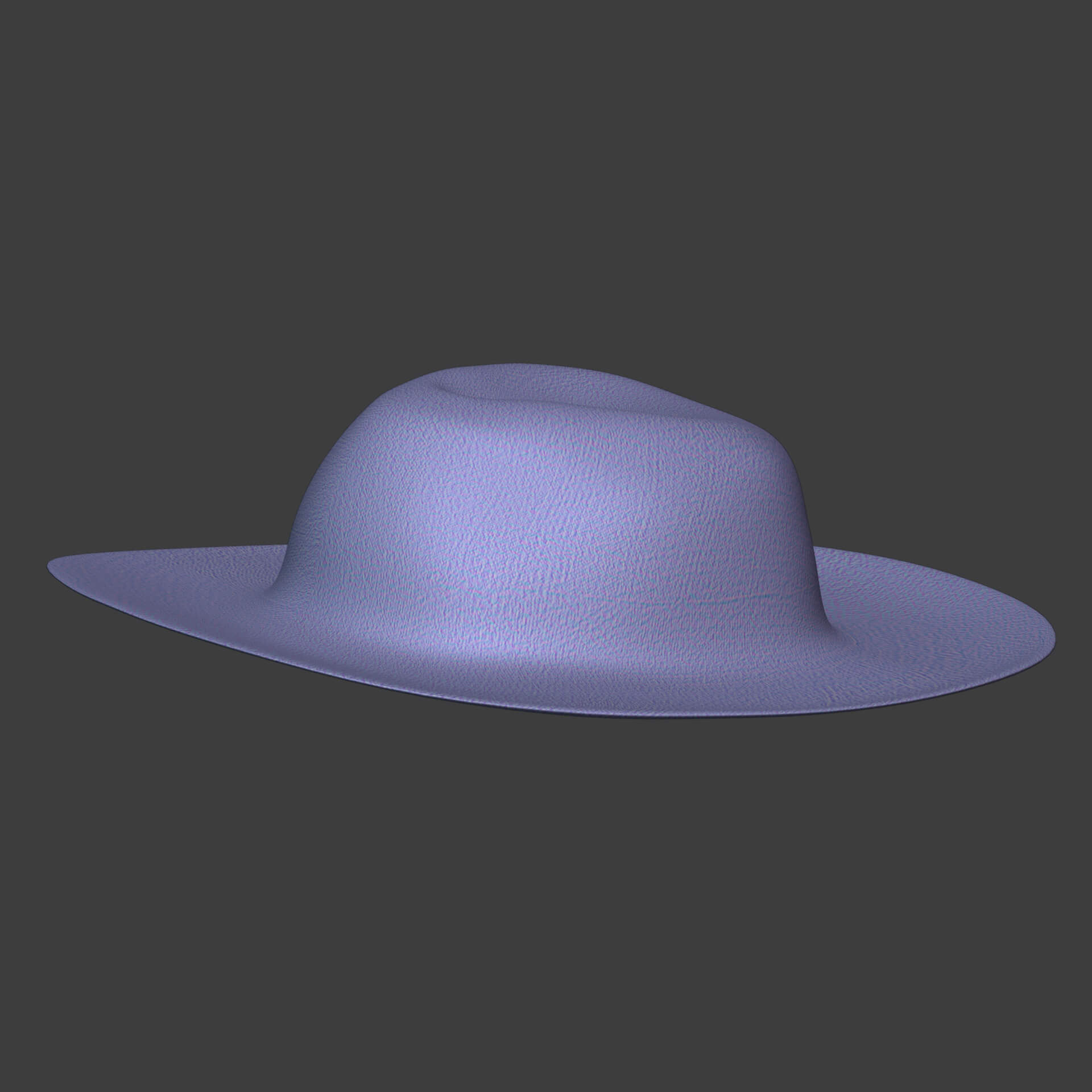 Classic Sun Hat - 3D Model by Ocstard