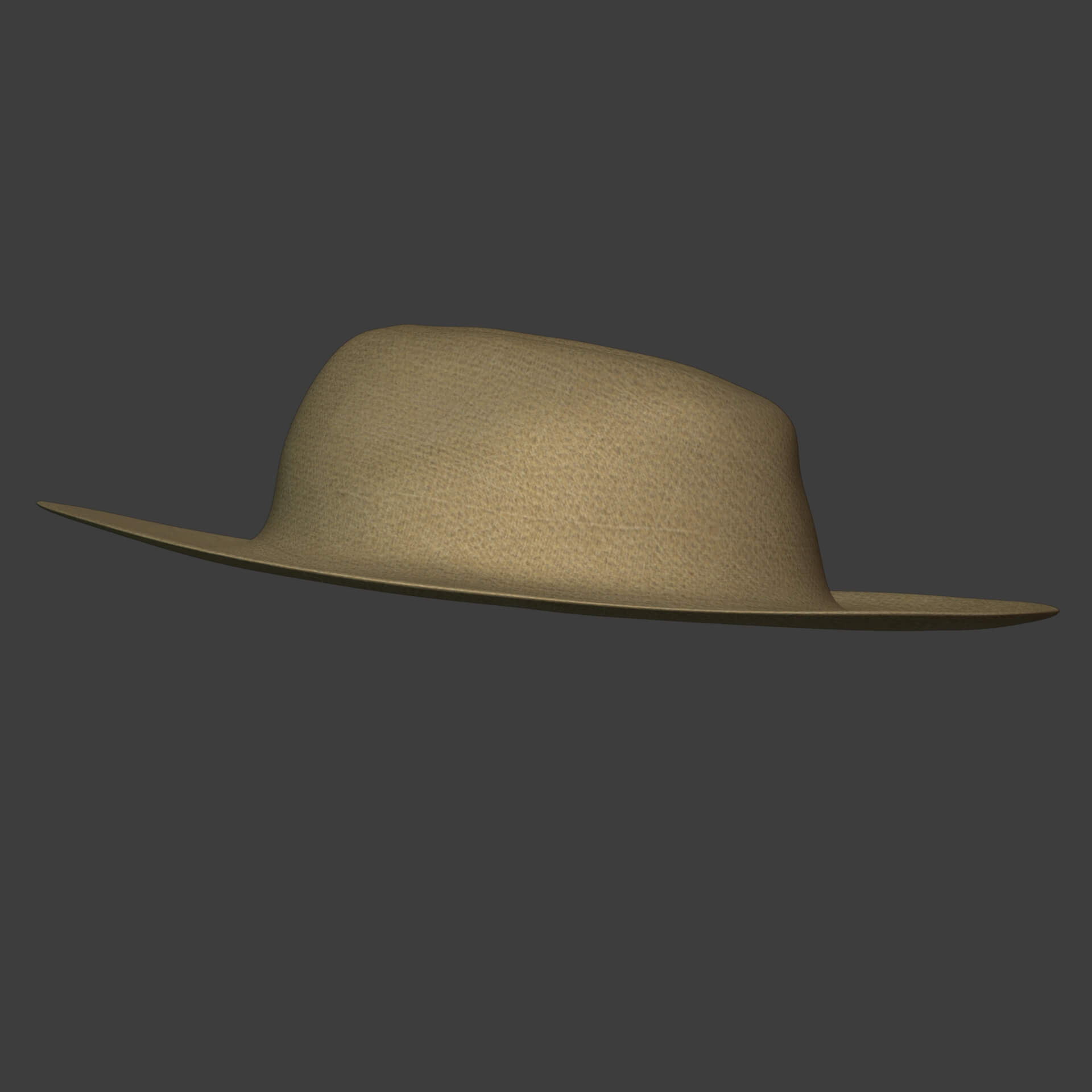 Classic Sun Hat - 3D Model by Ocstard