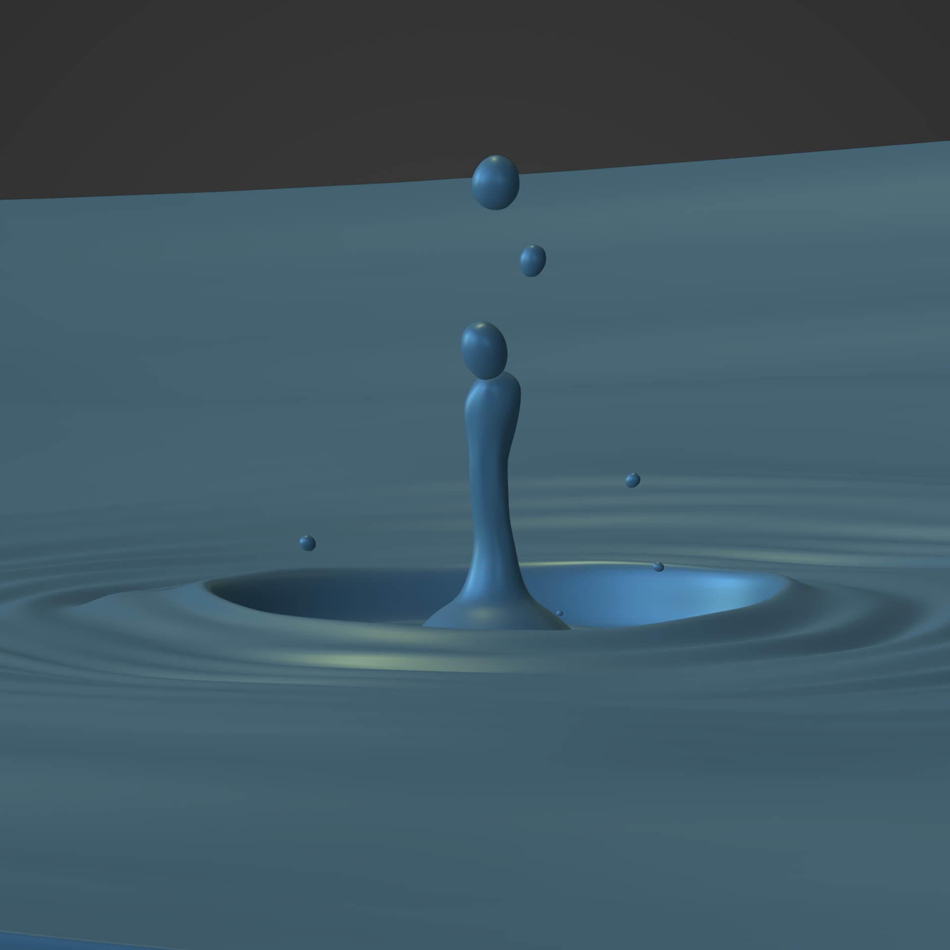 Crown Splash - 3D Model by Ocstard