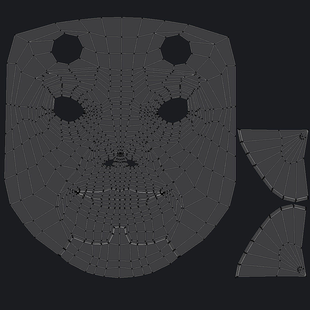 Demon Mask ---- 3D Model by Ocstard