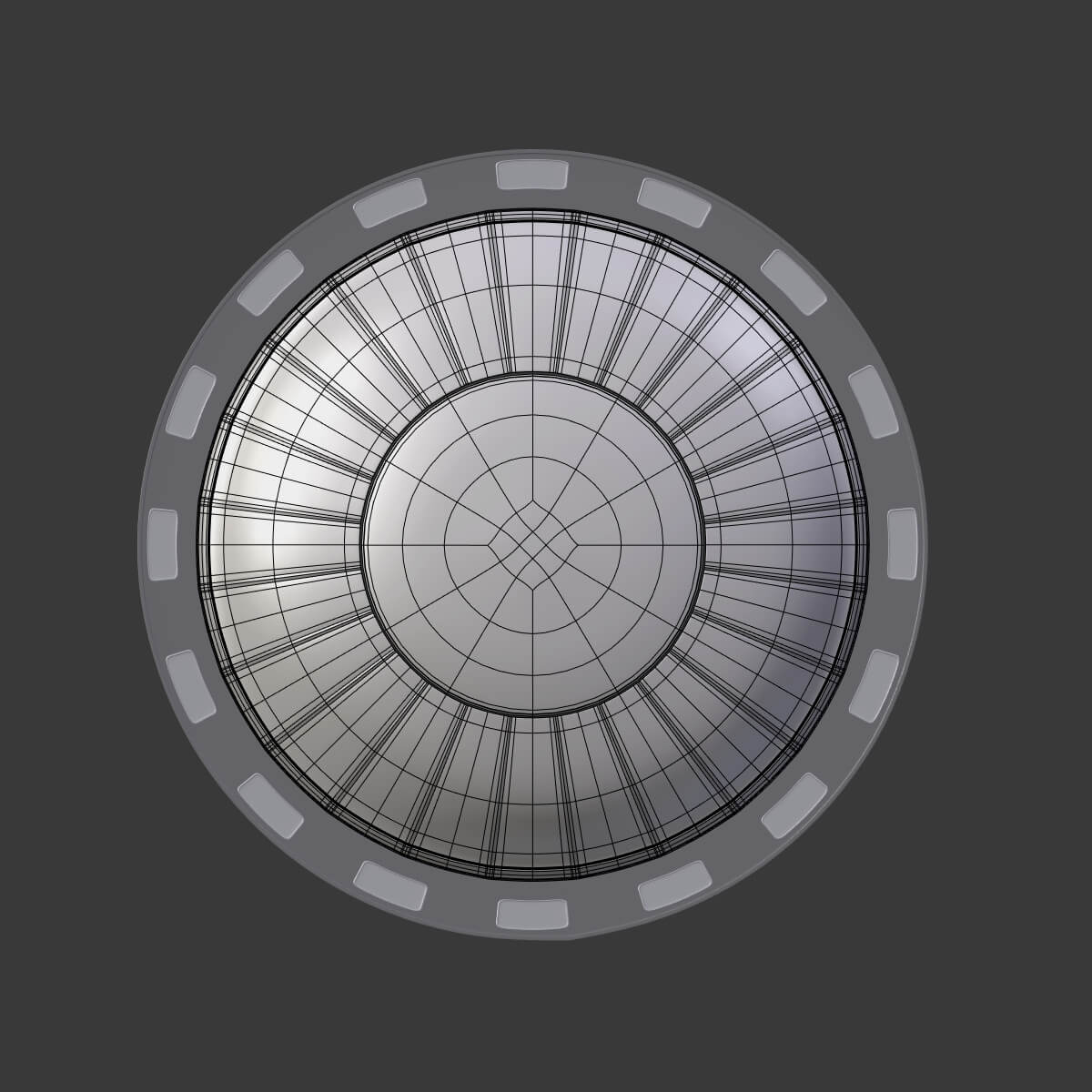 Dome - Mall - Stadium -- Exterior 3D Model by Ocstard