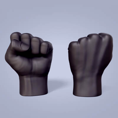 Hand - Low Poly 3D Model by Ocstard