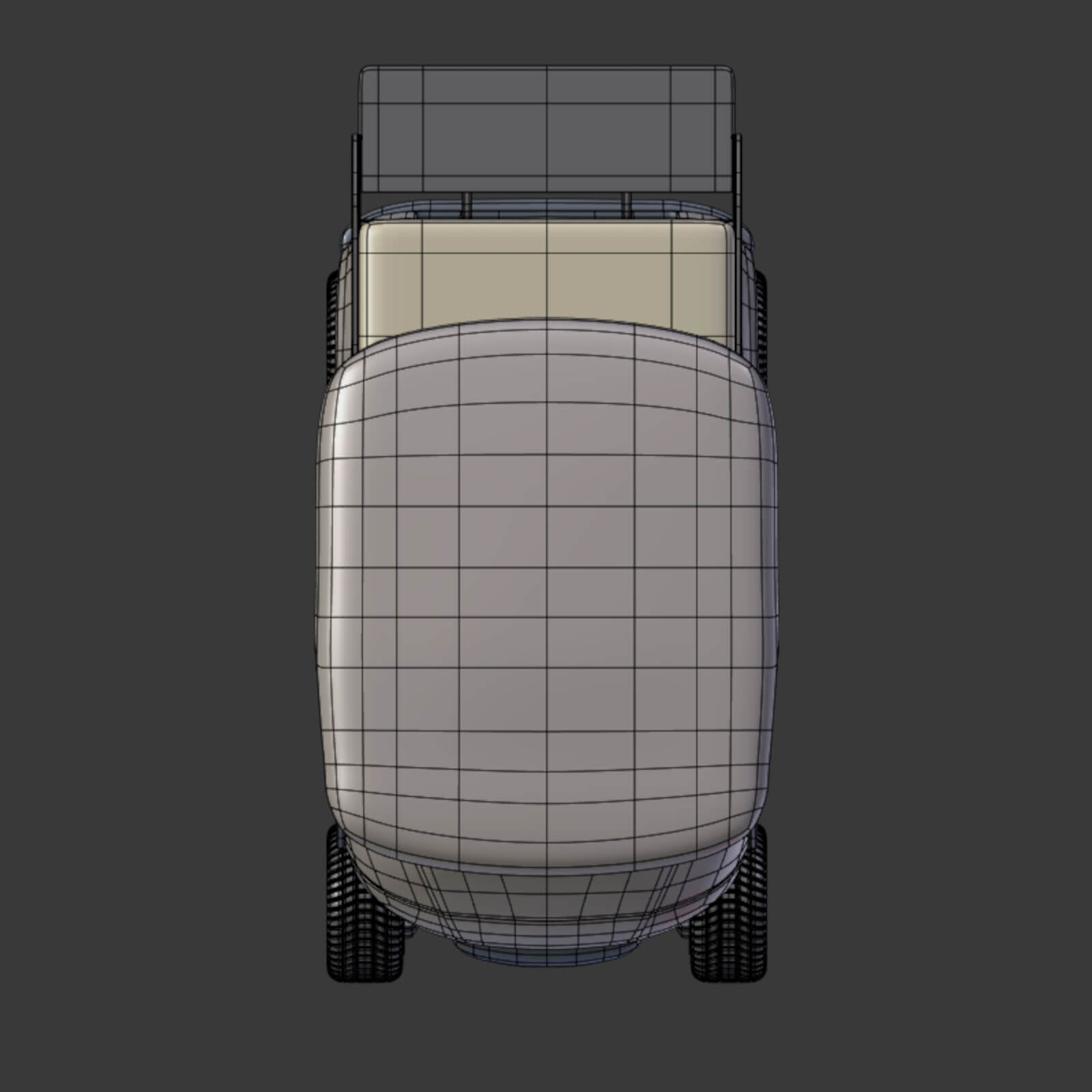 Generic Golf Cart - 3D Model by Ocstard