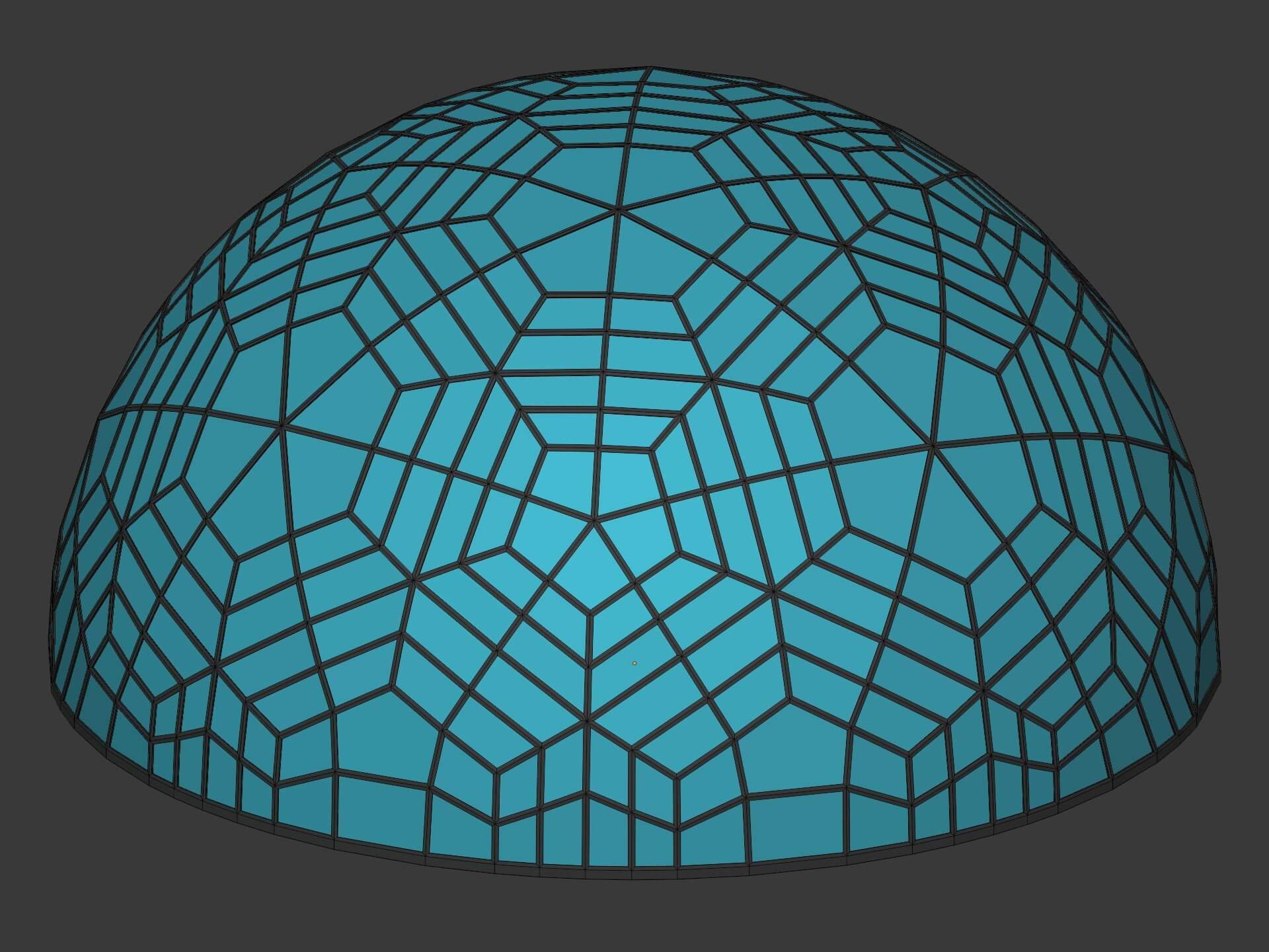 Geodesic Domes - 3D Model by Ocstard
