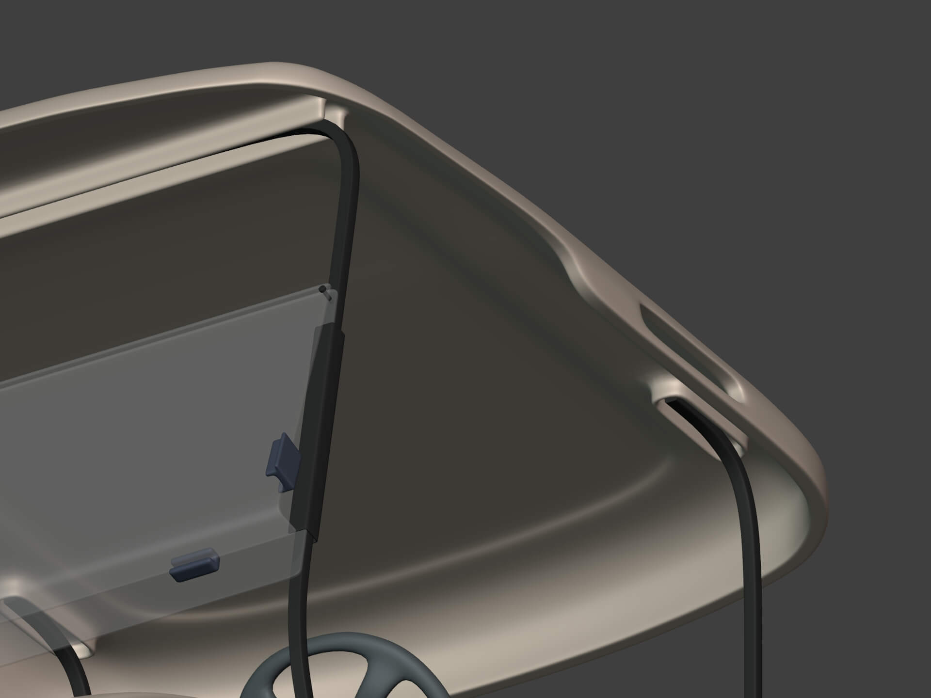 Generic Golf Cart V1 Electric Sports Vehicle - Blender Model by Ocstard