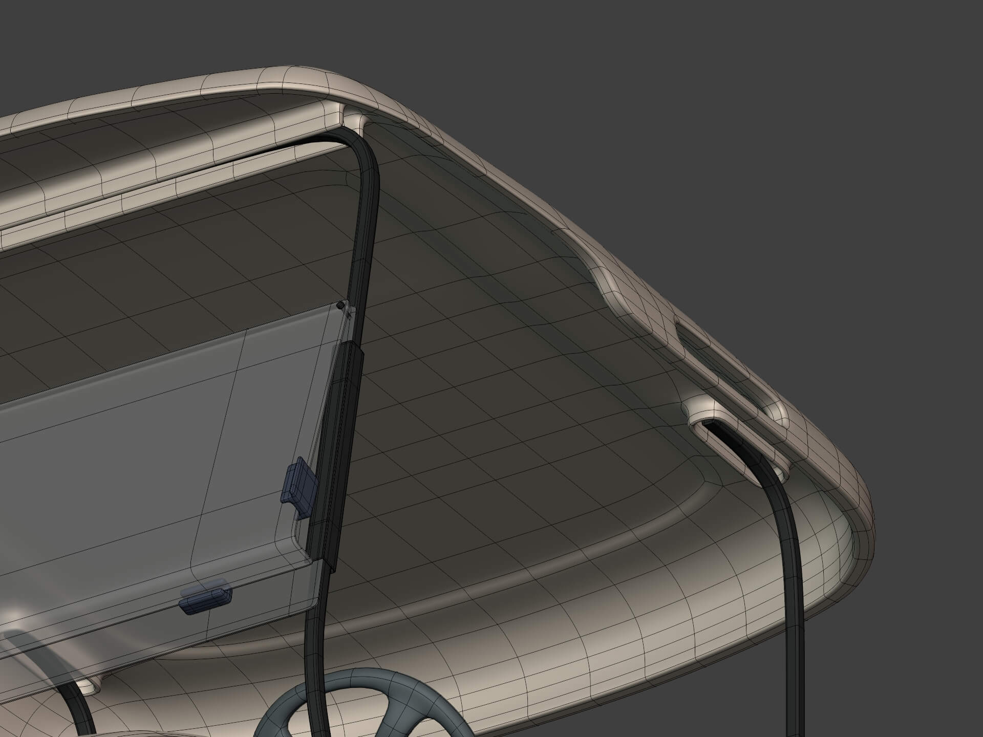 Generic Golf Cart V1 Electric Sports Vehicle - Blender Model by Ocstard