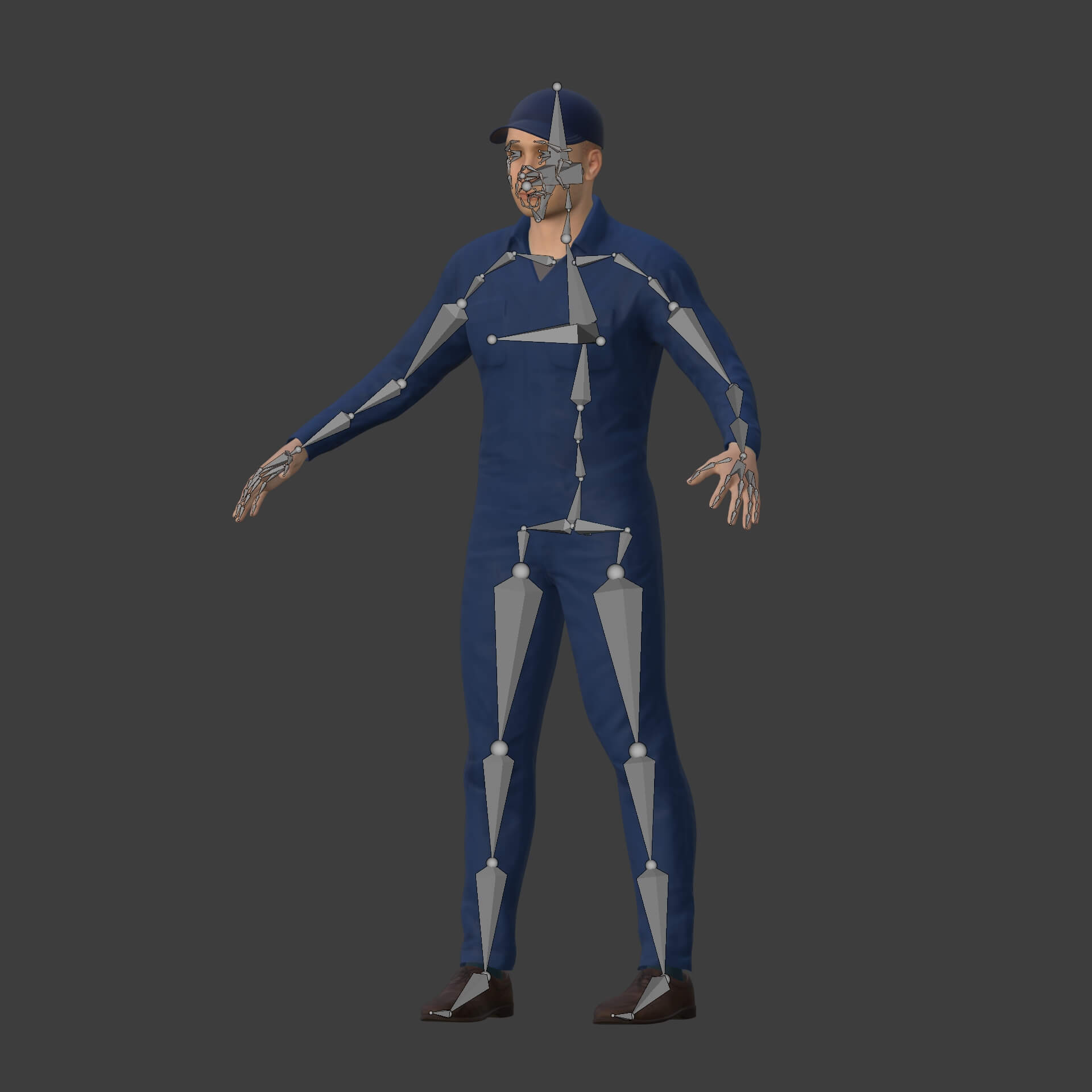 Mechanic - 3D Model by Ocstard