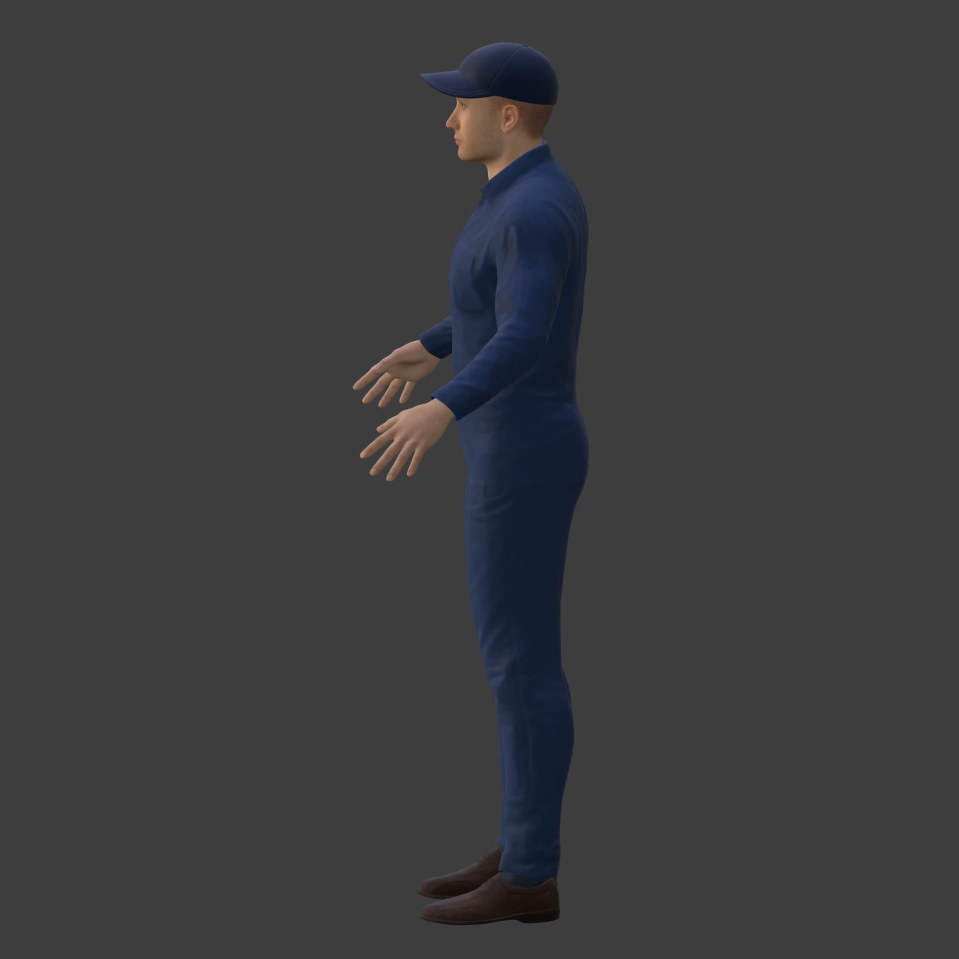 Mechanic - 3D Model by Ocstard