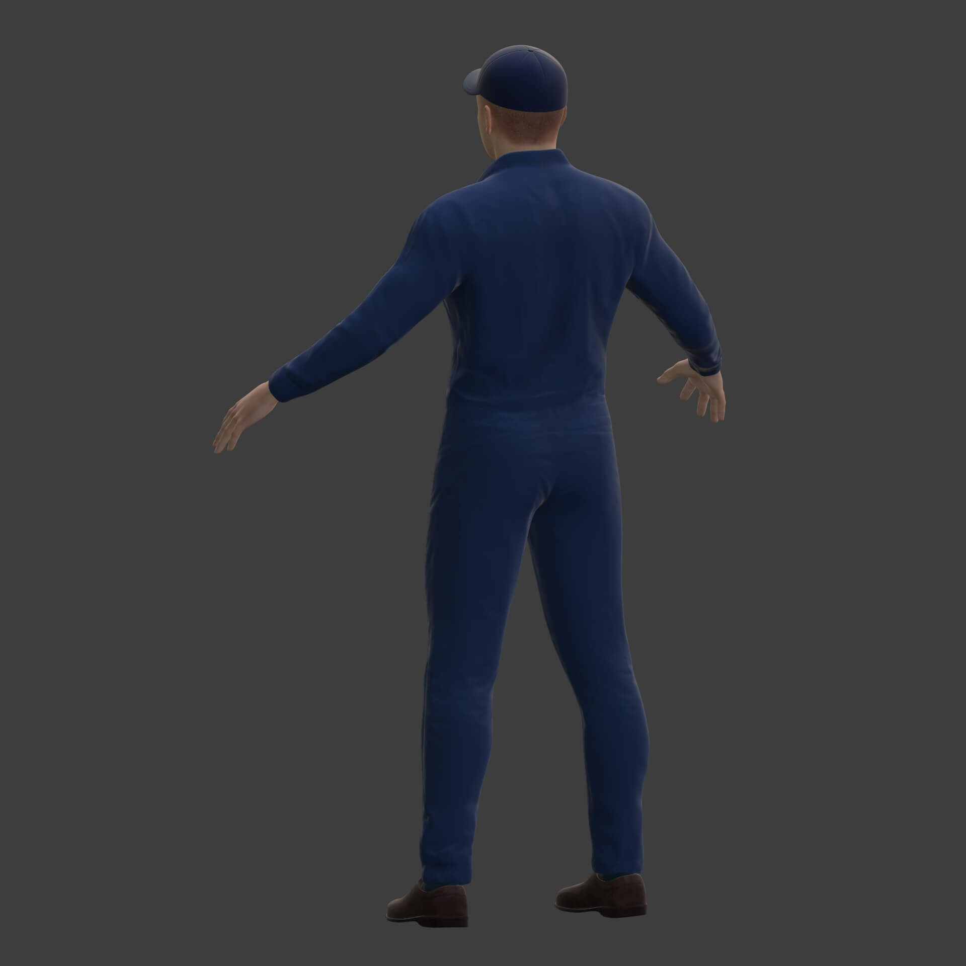 Mechanic - 3D Model by Ocstard