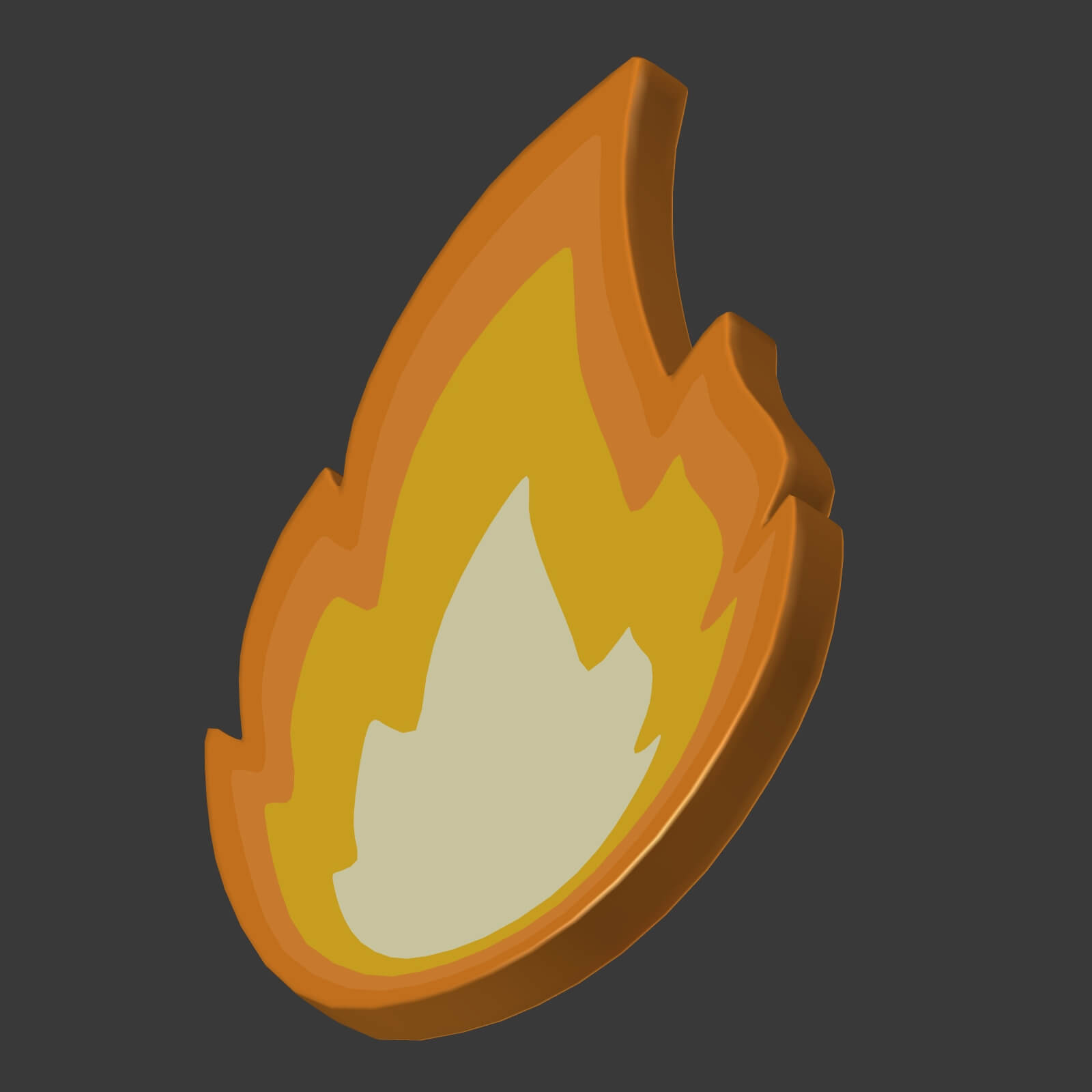 Cartoon Icon - 3D Model by Ocstard