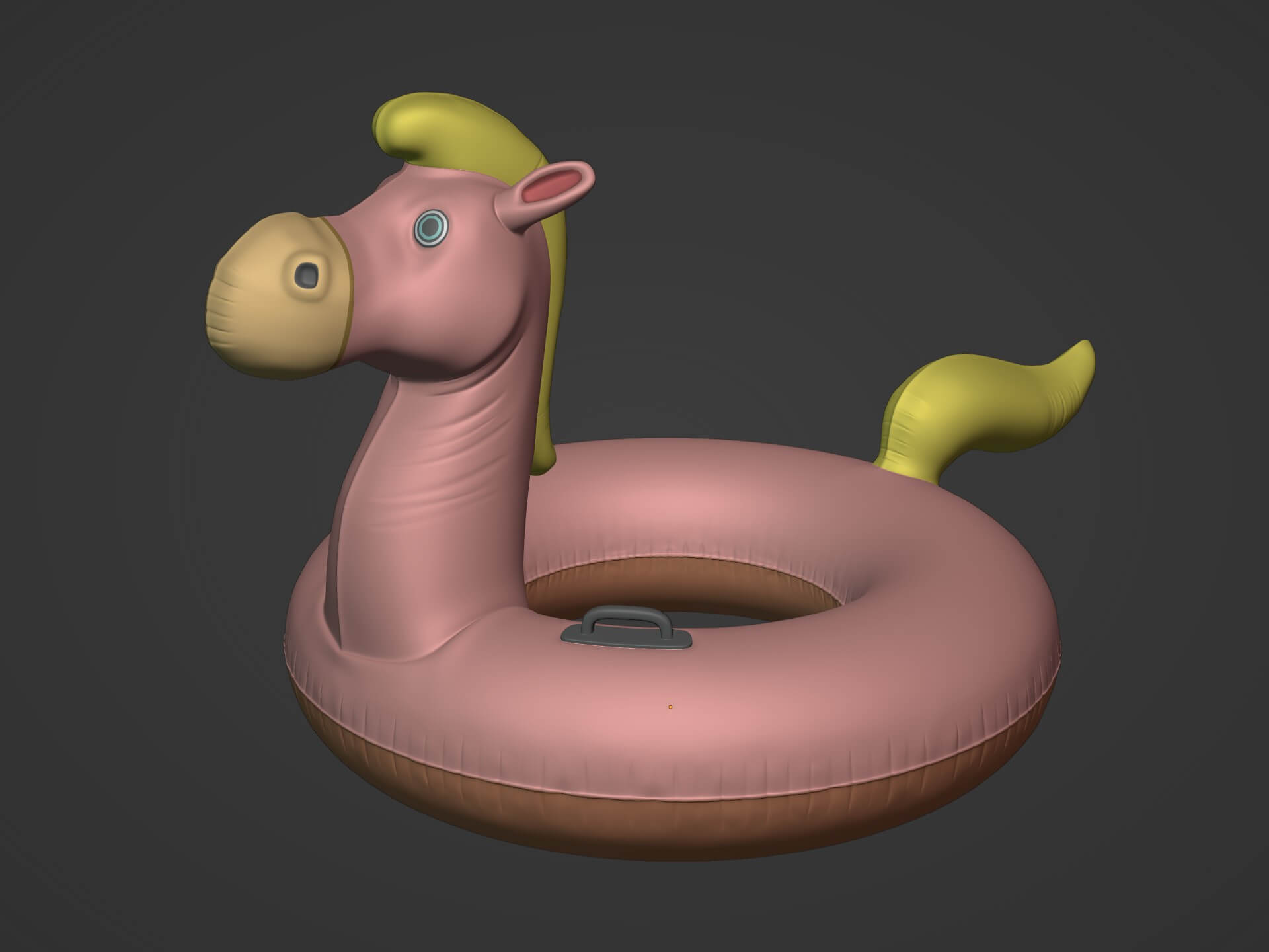 Inflatable Horse - 3D Model by Ocstard
