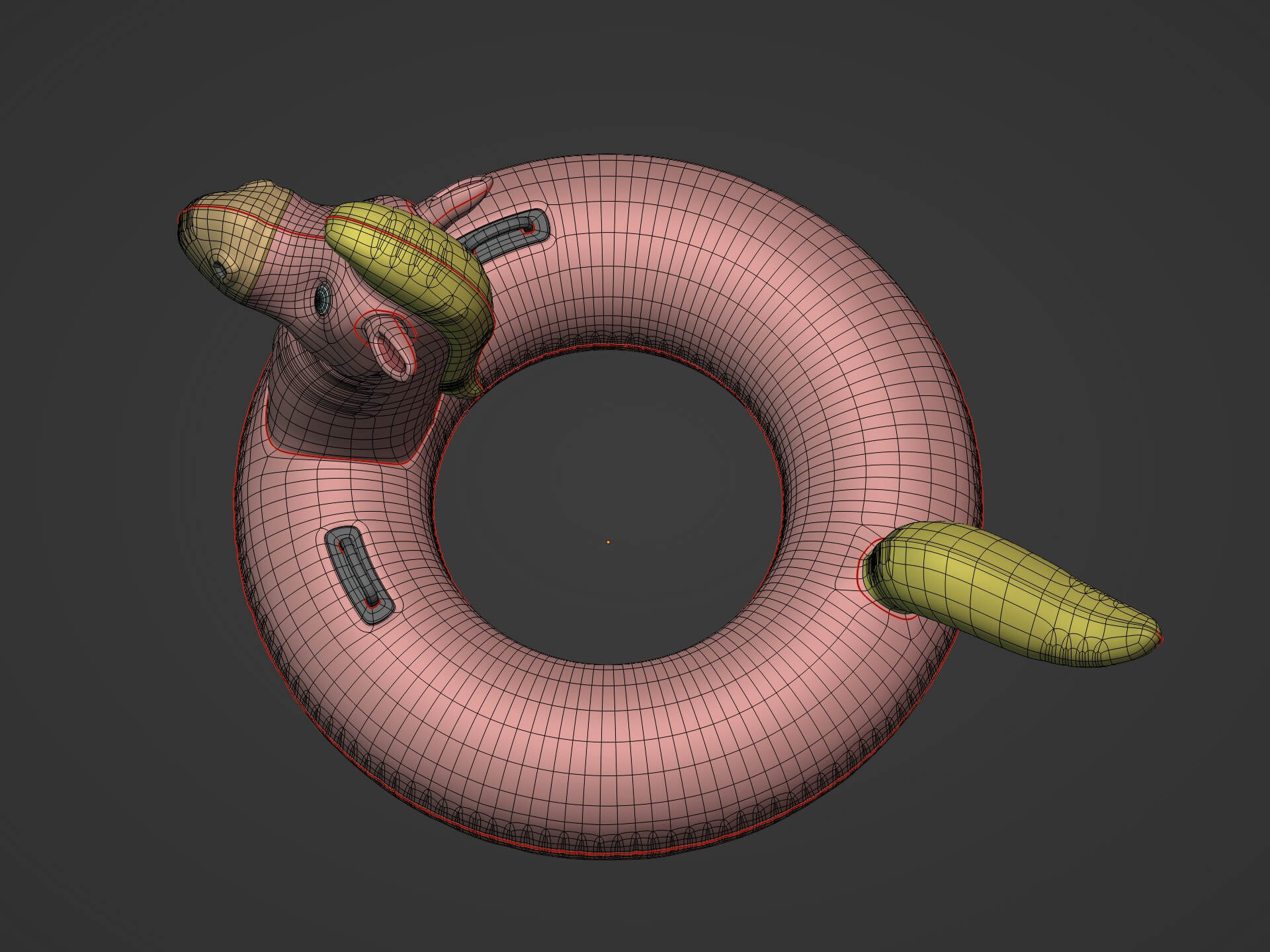 Inflatable Horse - 3D Model by Ocstard