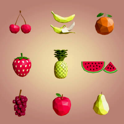 3D Models | Food and Drinks | Fruit | RenderHub