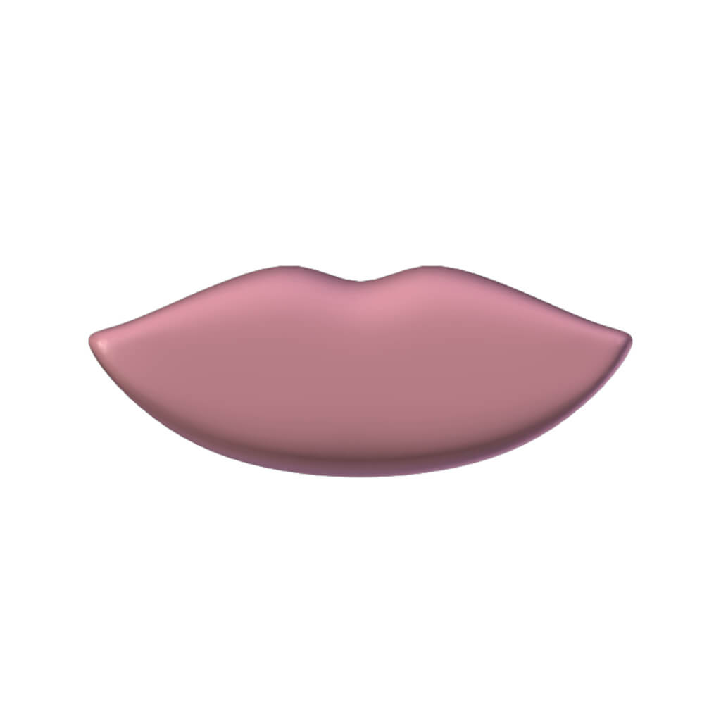 Cartoon Mouth - Lips 3D Model by Ocstard