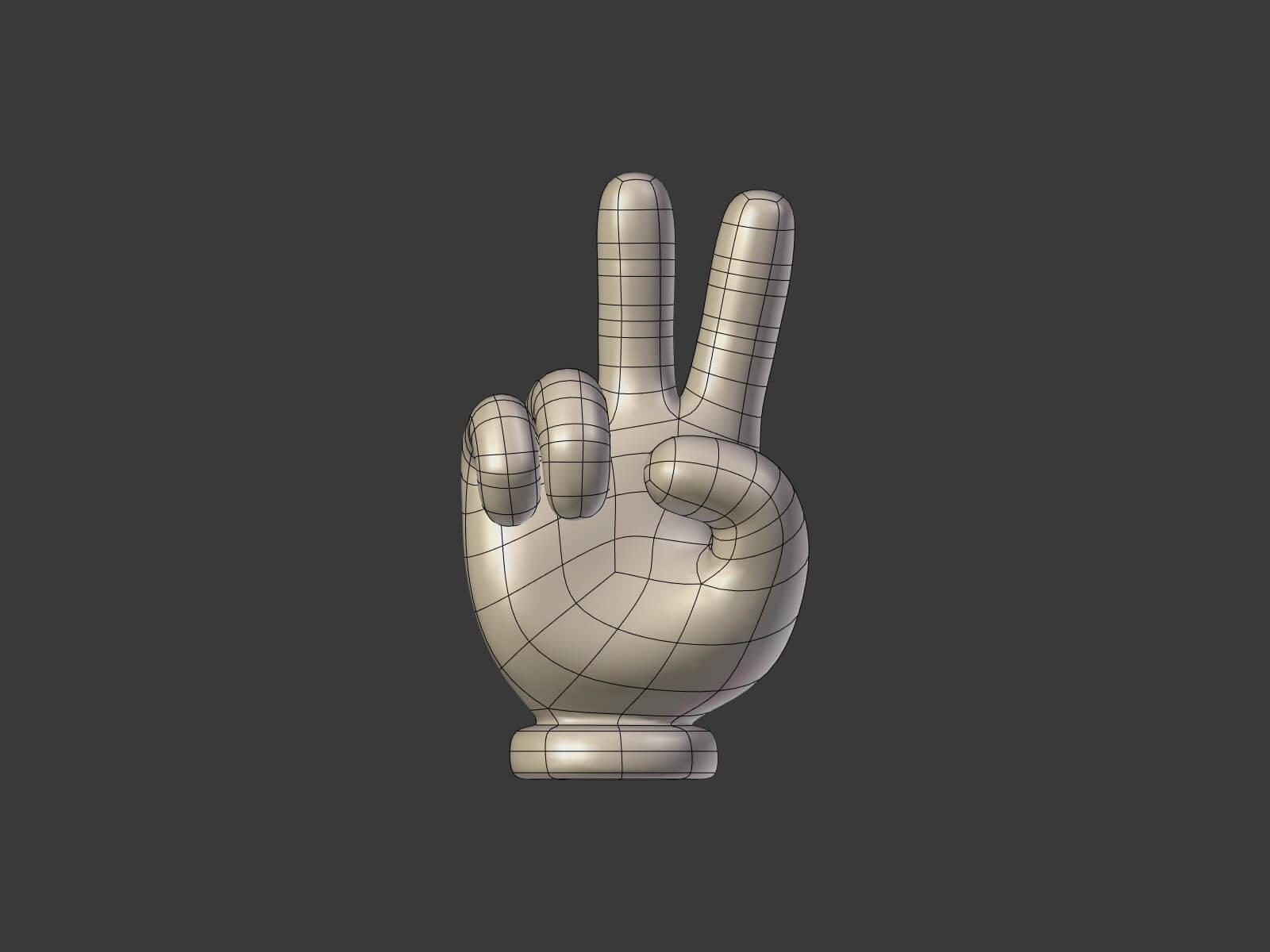 Hand Emoji Signs Pack - 3D Model by Ocstard
