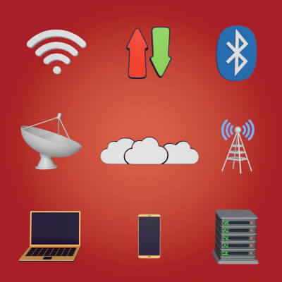 Network Icons Pack - 3D Model by Ocstard