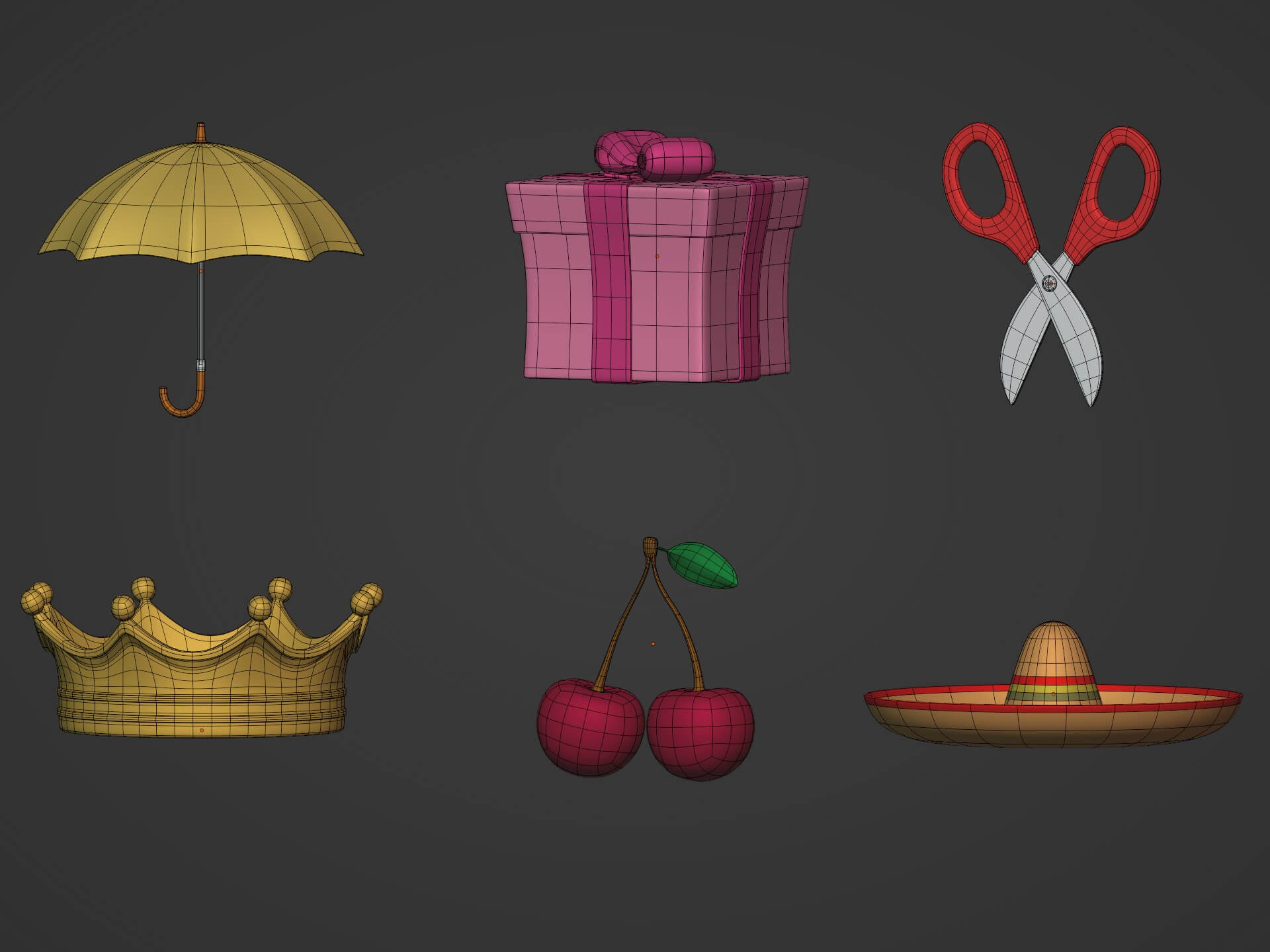 Game Mega Pack - 3D Model by Ocstard