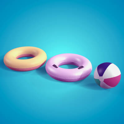 3D Models | Toys | Pool Toys | RenderHub