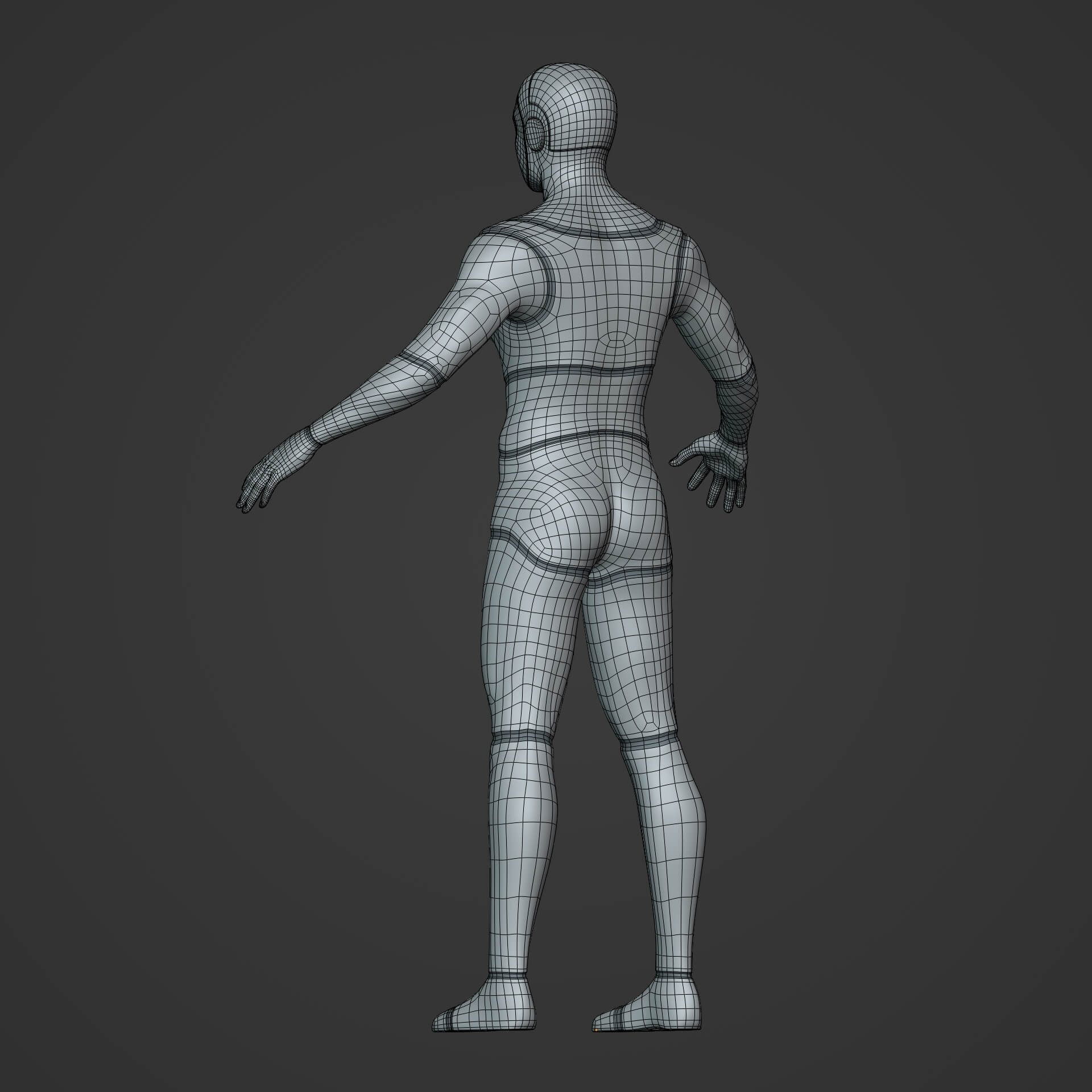 Humanoid Robot - 3D Model by Ocstard