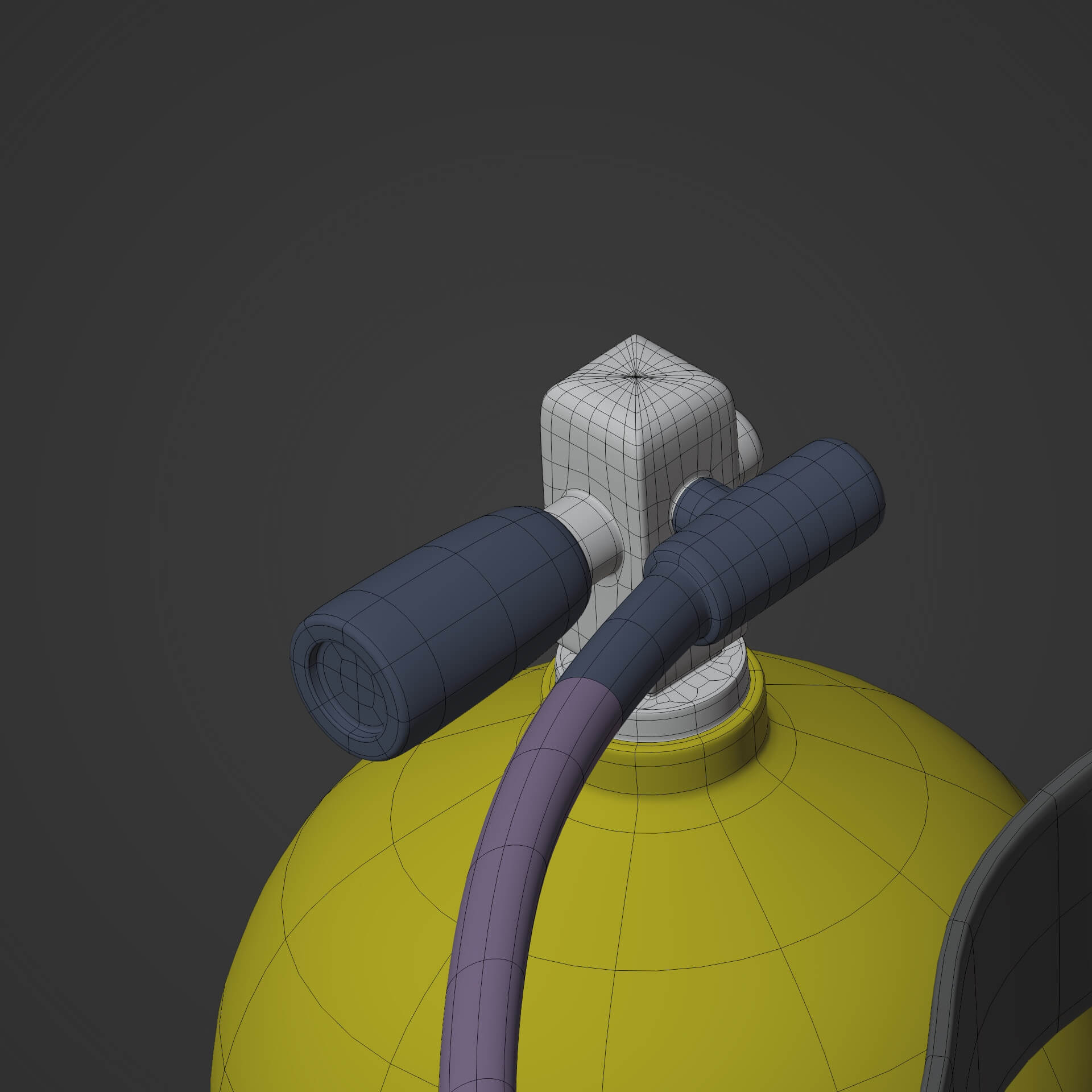 Scuba Diving Equipment - 3D Model by Ocstard