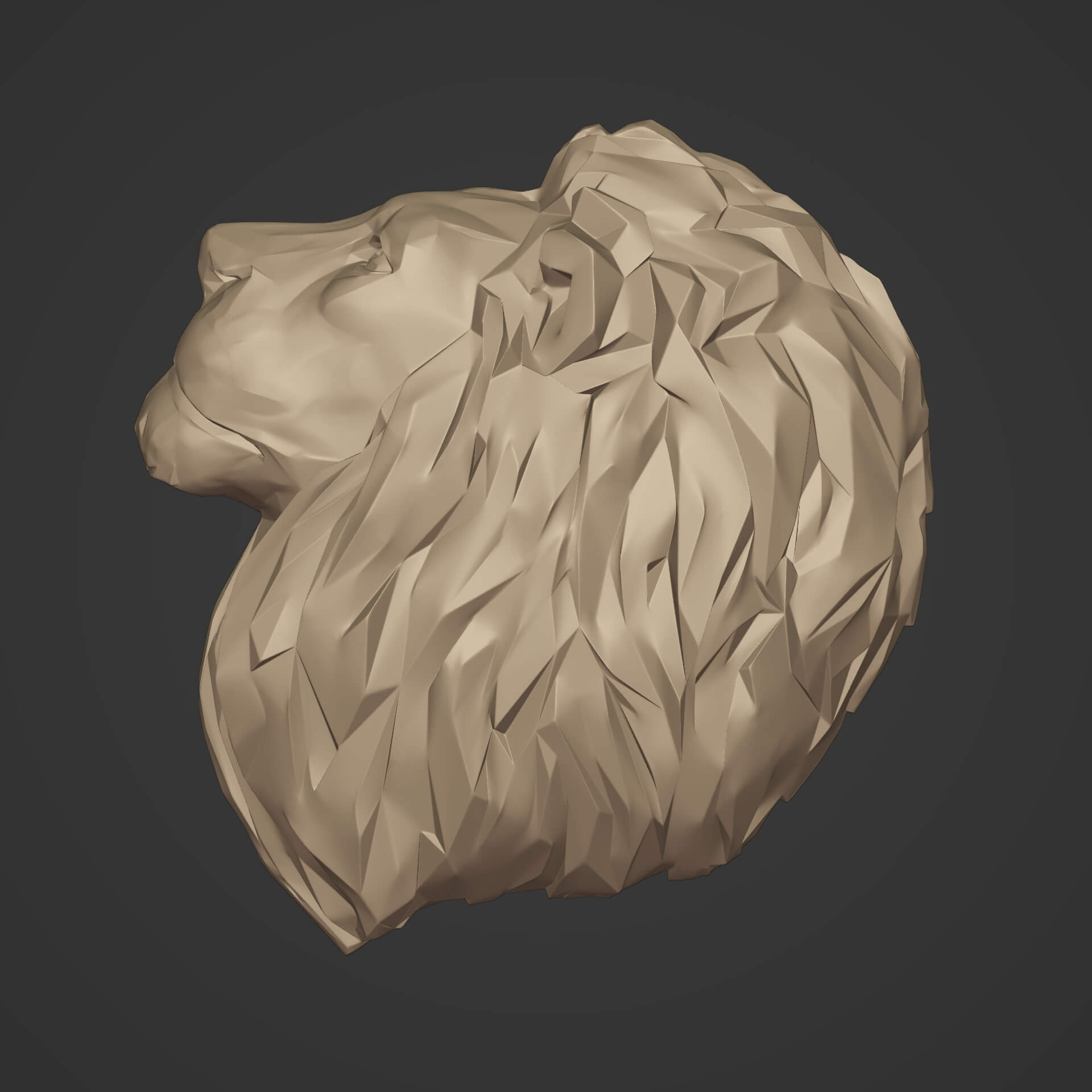 Lion ---------- 3D Print Model by Ocstard