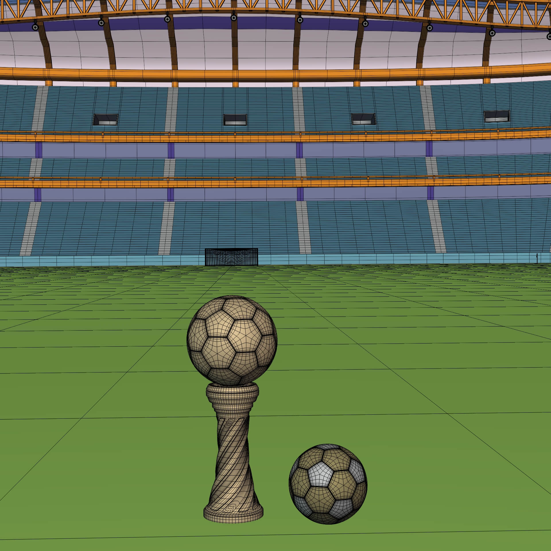 Soccer - Football 3D Model by Ocstard