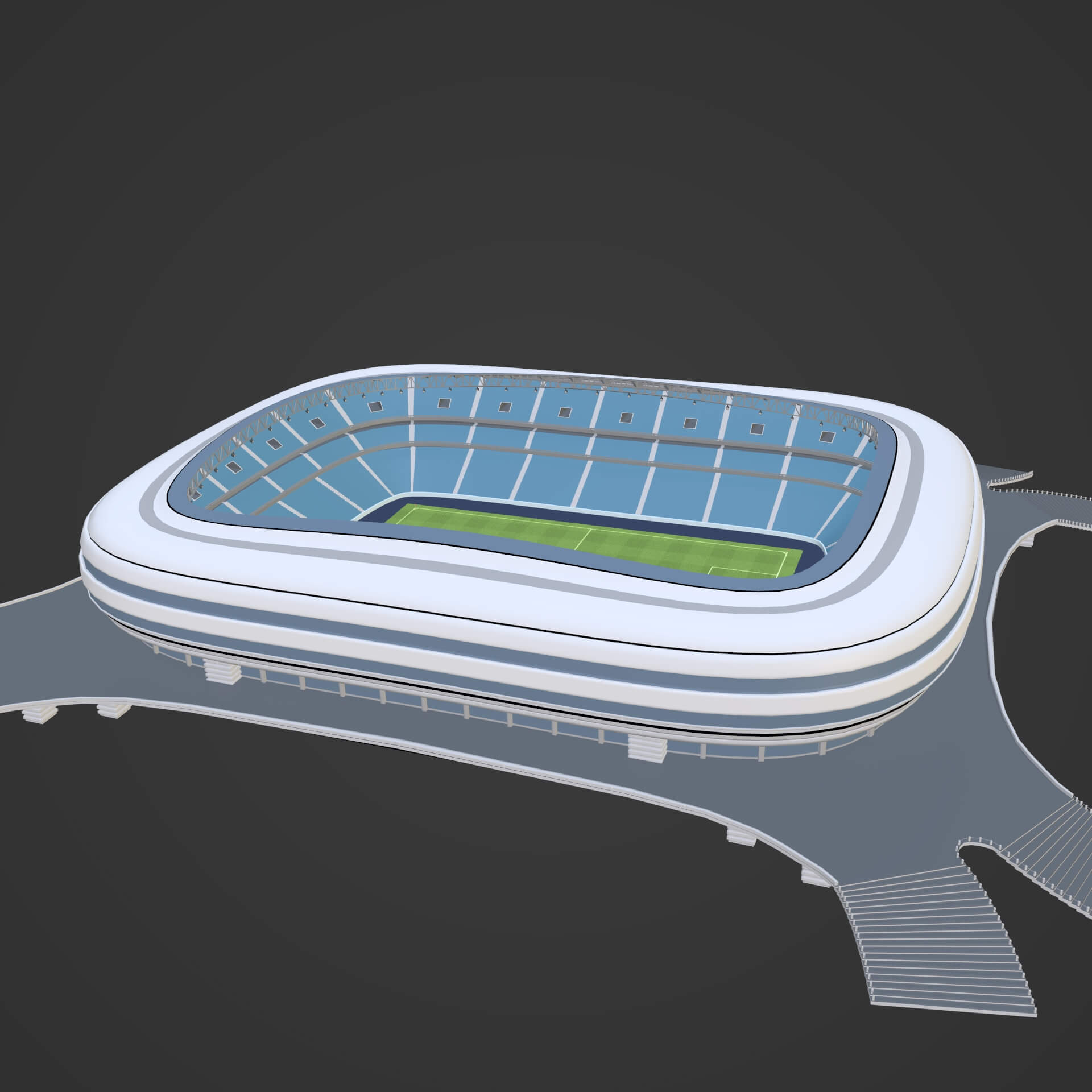 Soccer - Football 3D Model by Ocstard