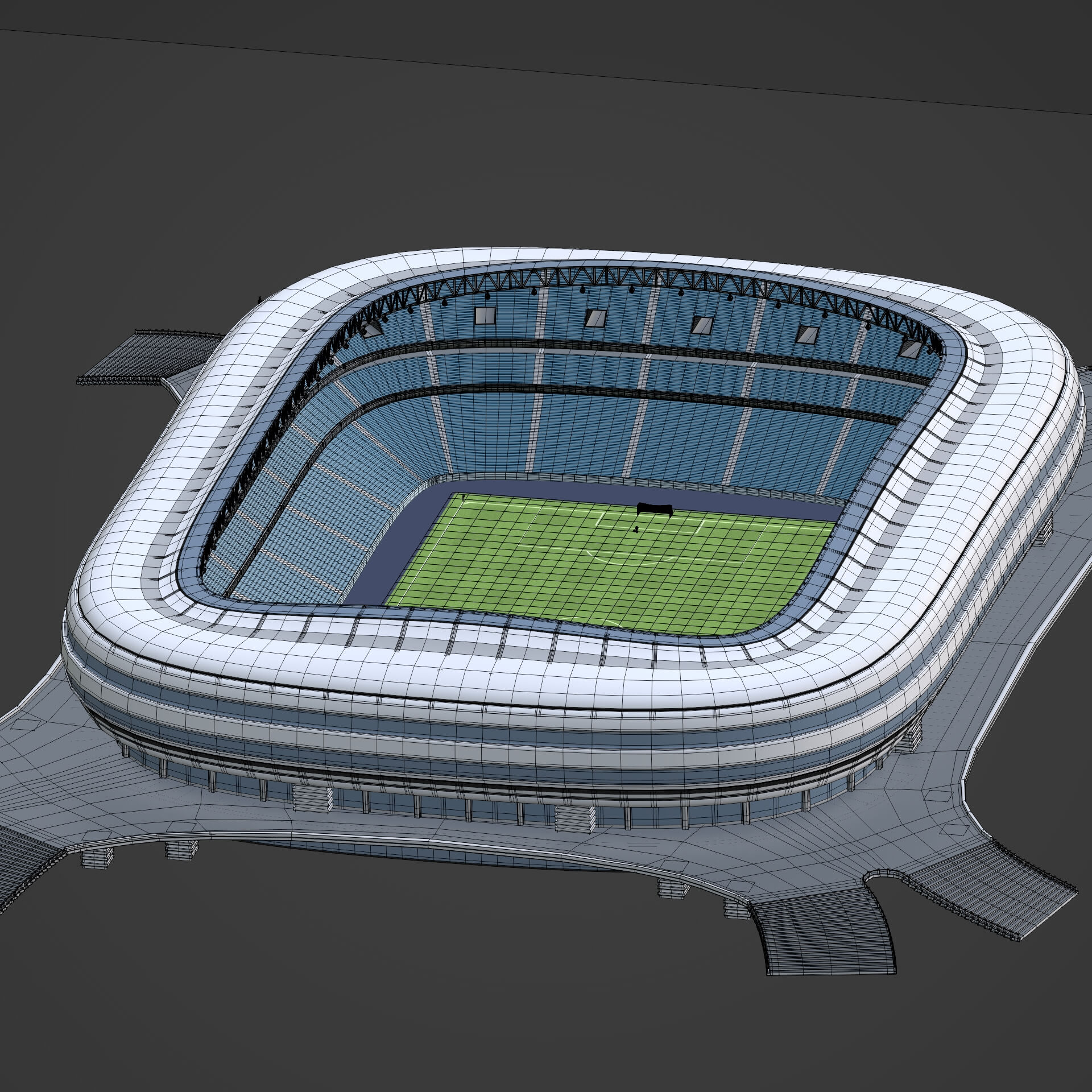 Soccer - Football 3D Model by Ocstard