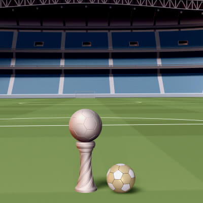 Soccer - Football 3D Model by Ocstard