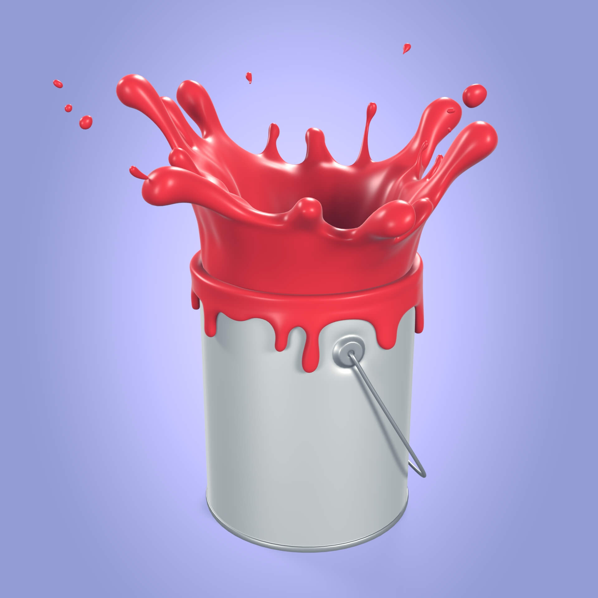 Crown Splash - 3D Model by Ocstard