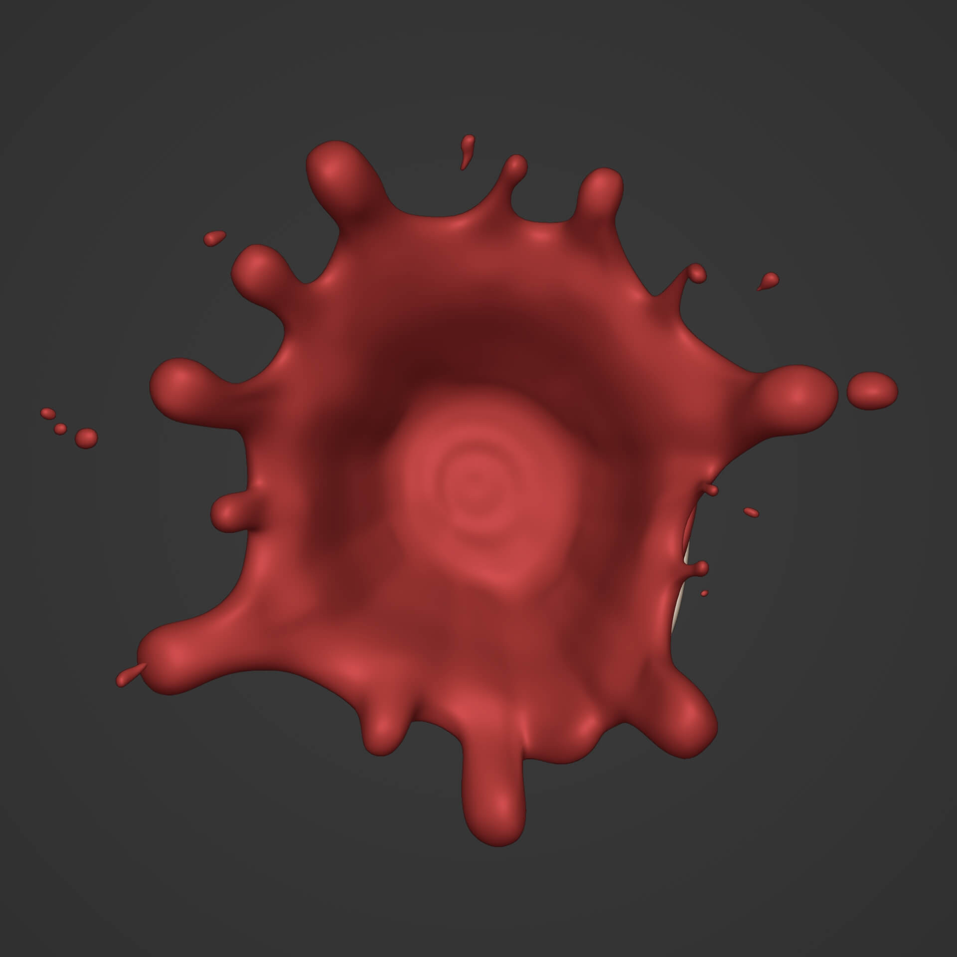 Crown Splash - 3D Model by Ocstard