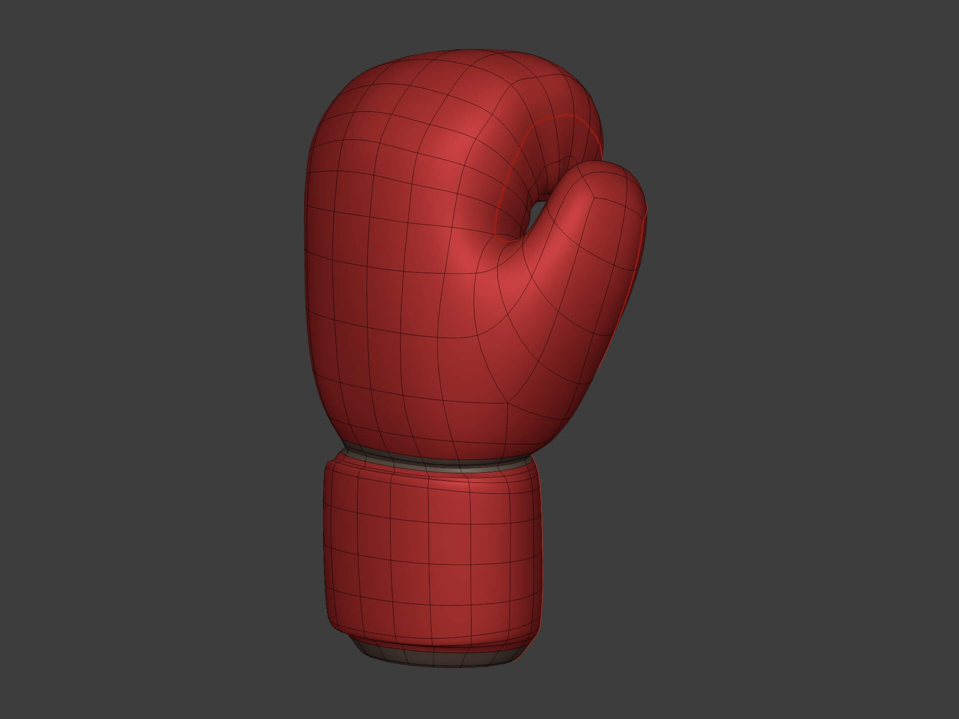 Boxing Gloves - 3D Model by Ocstard