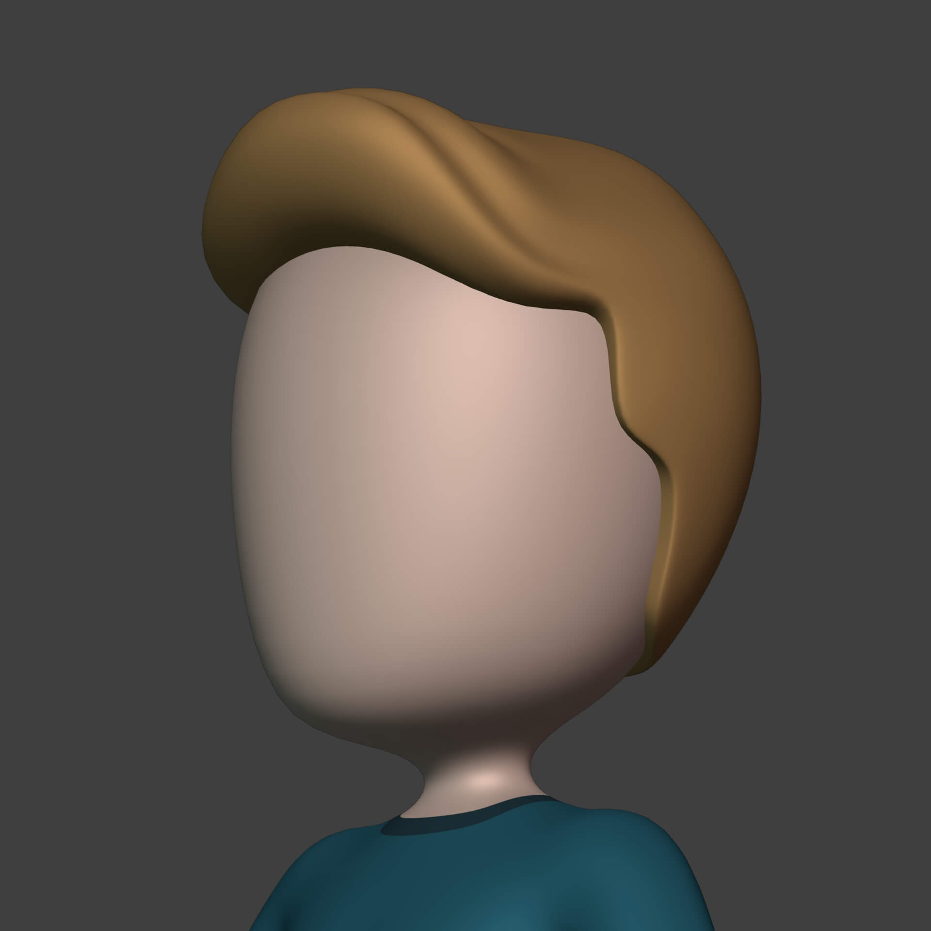 Stickman With High Quality IK and Fk Rig - 3D Model by Ocstard