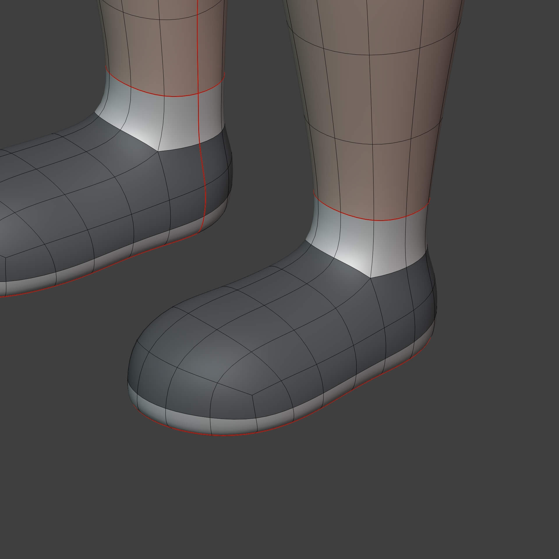 Stickman With High Quality IK and Fk Rig - 3D Model by Ocstard