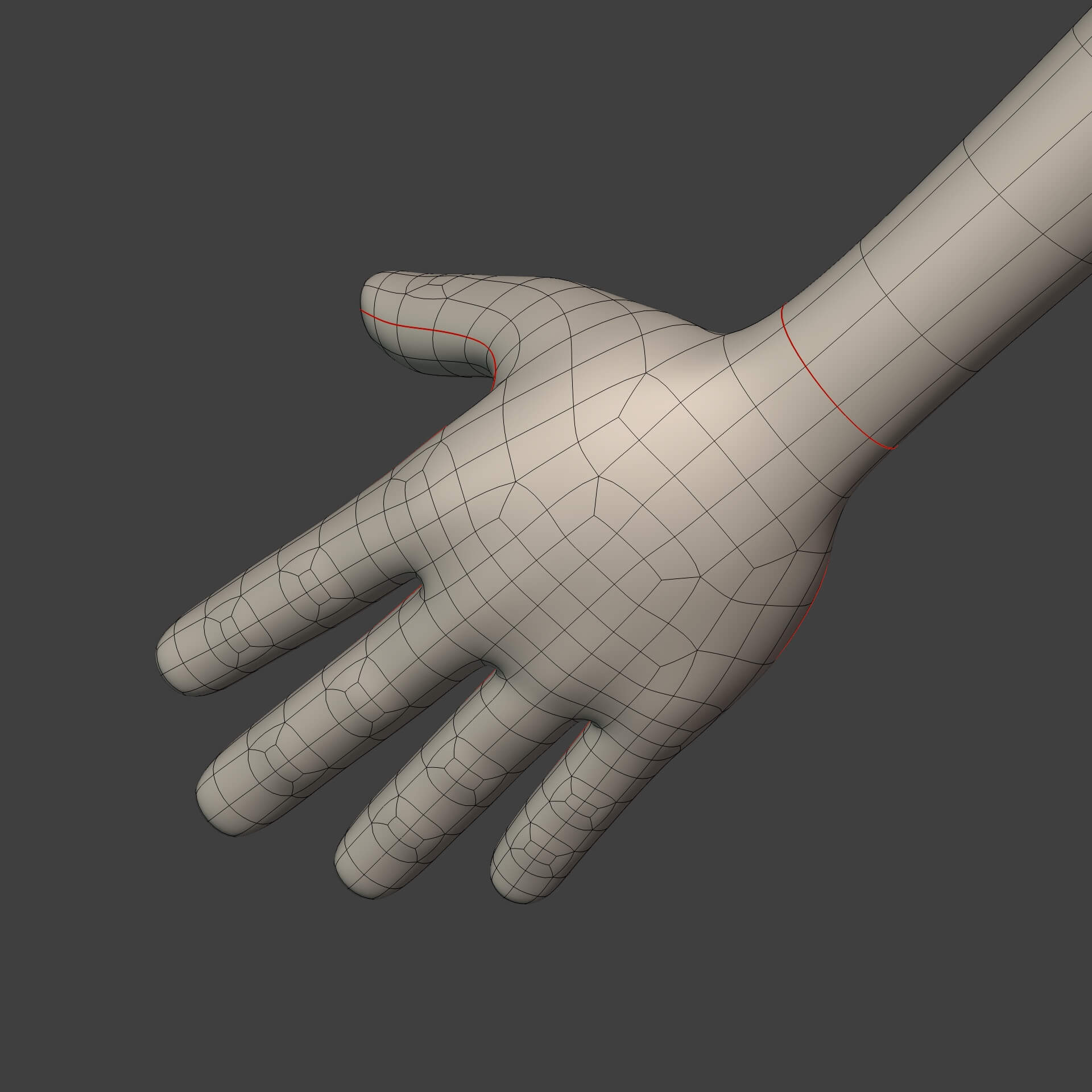 Cartoon Man - 3D Model by Ocstard