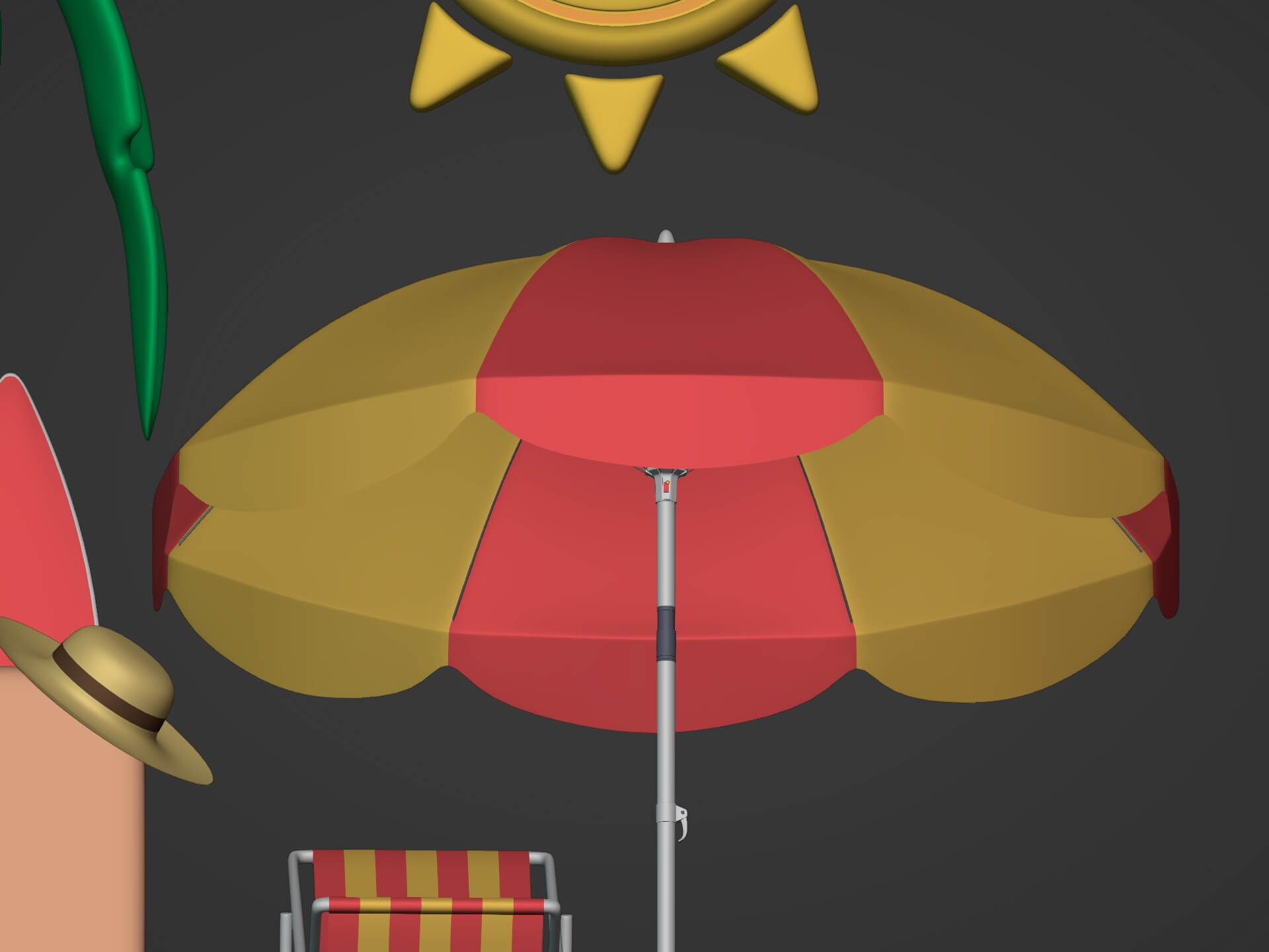 Summer Pack --- 3D Model by Ocstard