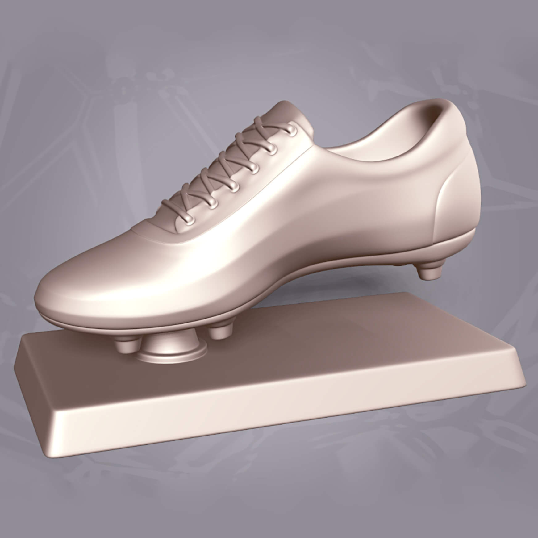 Top Goal Scorer Trophy - 3D Print Model by Ocstard