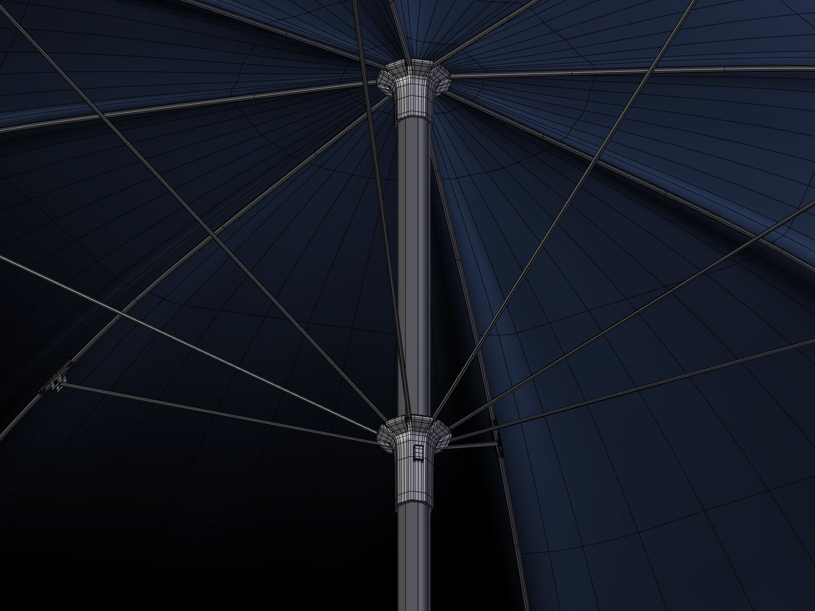 Umbrella - LowPoly 3D Model by Ocstard