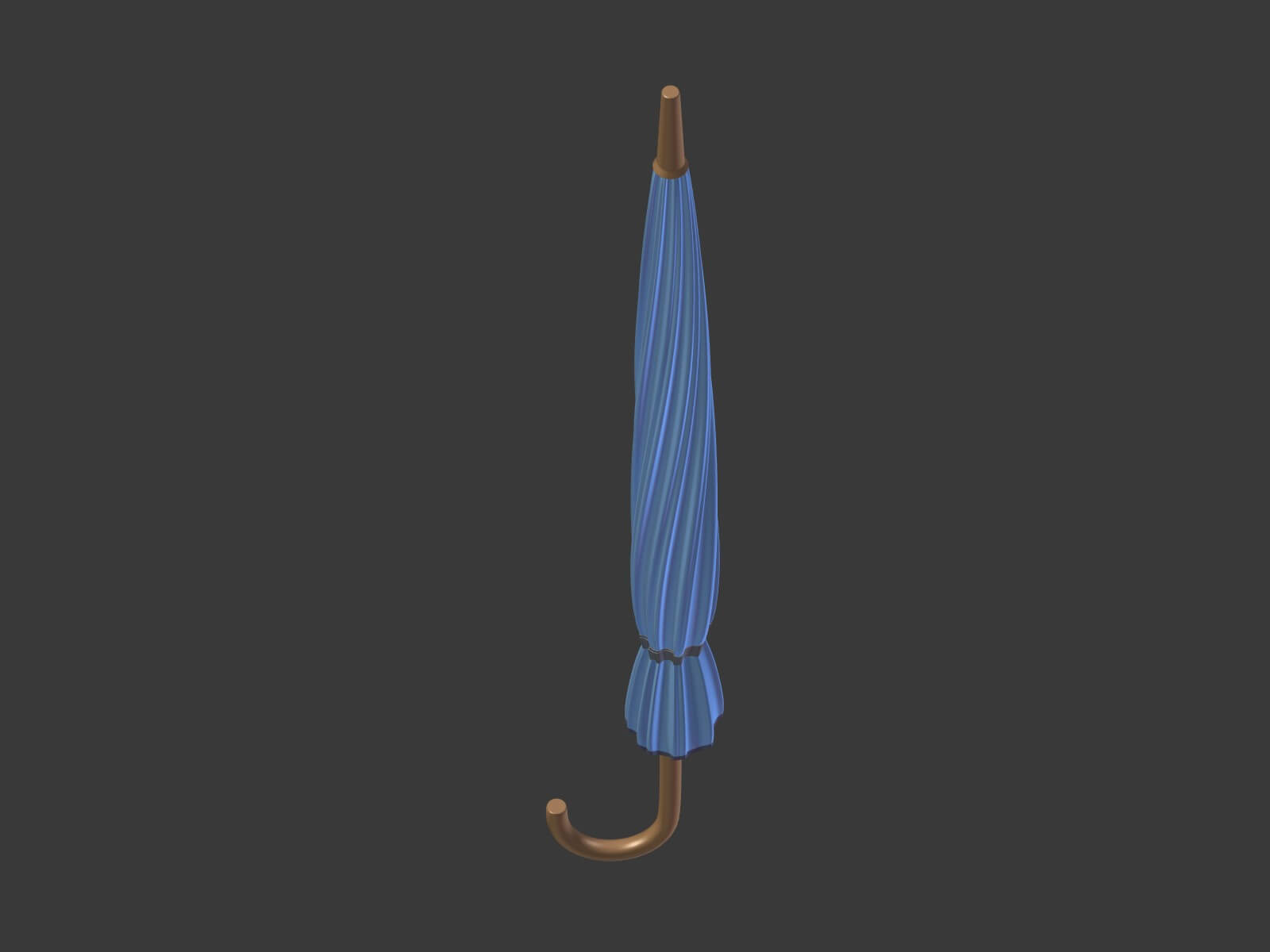 Umbrella - LowPoly 3D Model by Ocstard