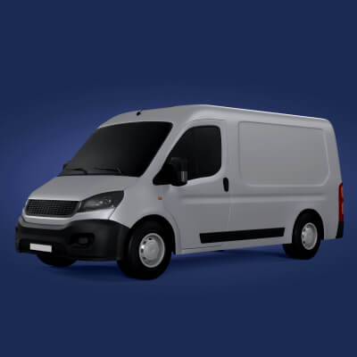 Generic Mini Panel Van - 3D Model by Ocstard