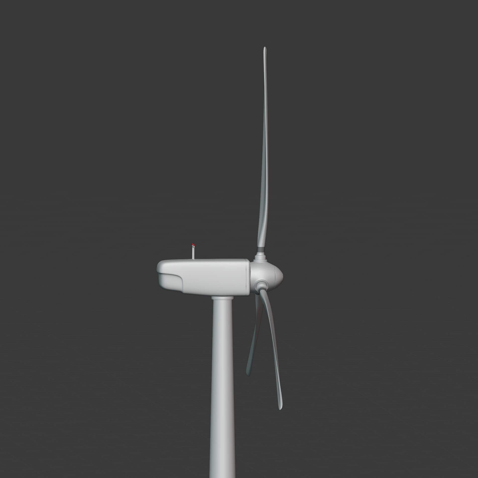 Wind Turbine - 3D Model by Ocstard