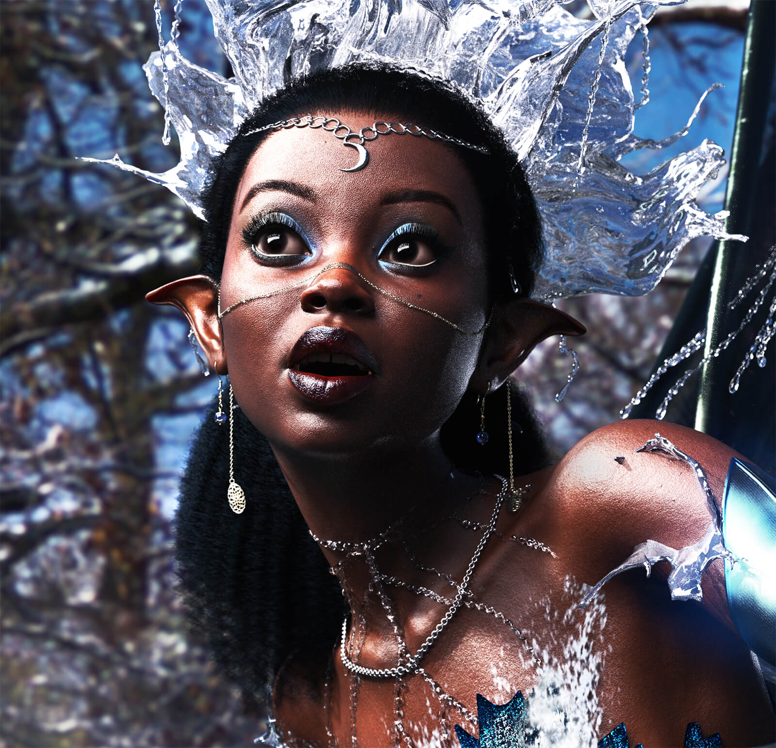 Winter's Fairy 3D Render | RenderHub Gallery