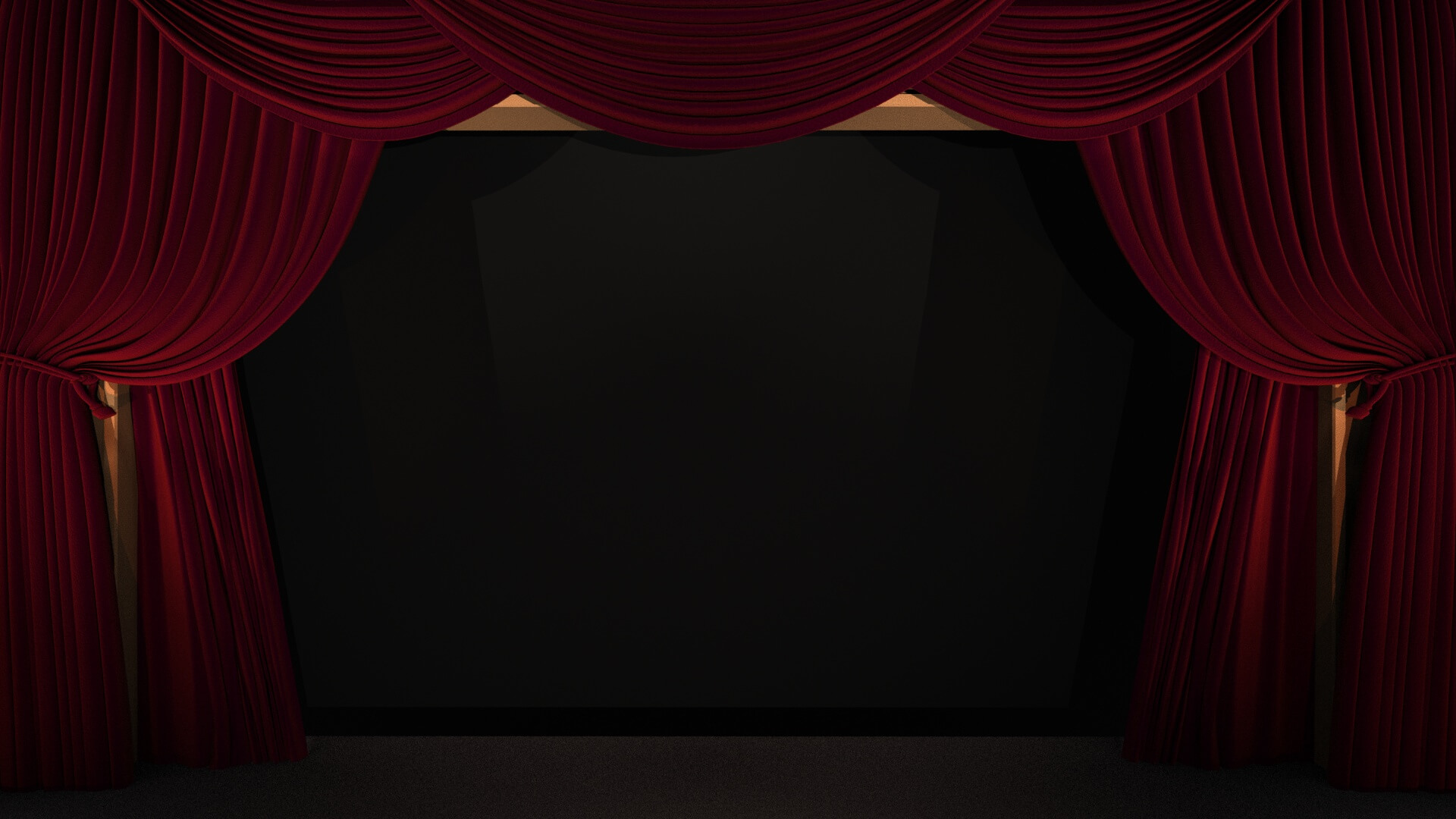 Animated Stage Curtains